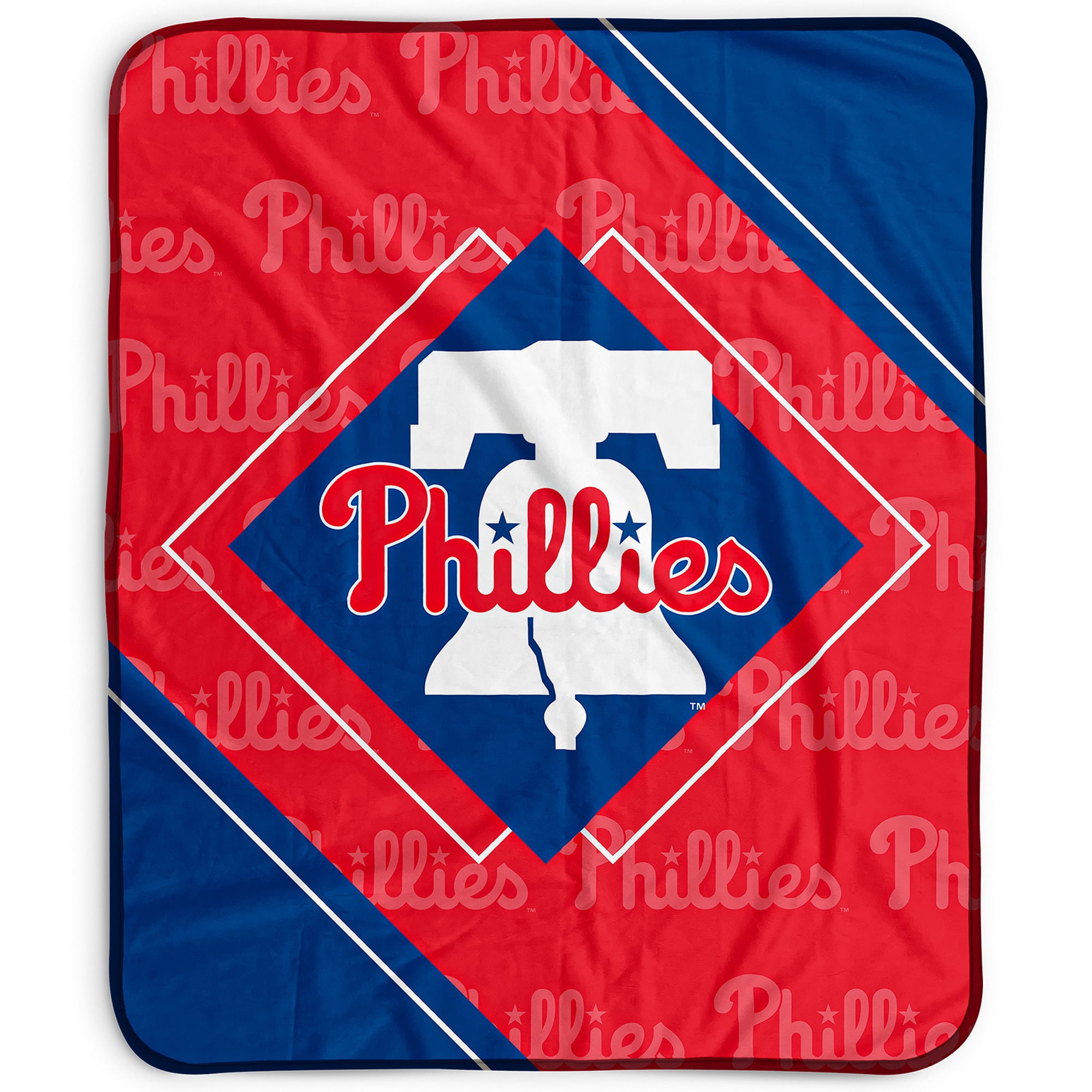 Pegasus Philadelphia Phillies 50" x 60" Diamond Logo Fleece Blanket ...