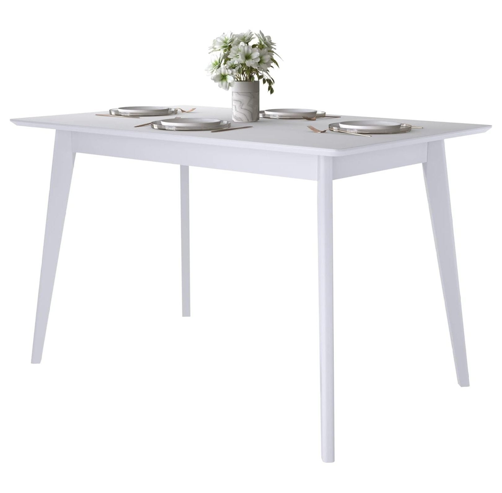 Pegasus Rectangular Dining Table - Birch Solid Wood Kitchen & Dining ...