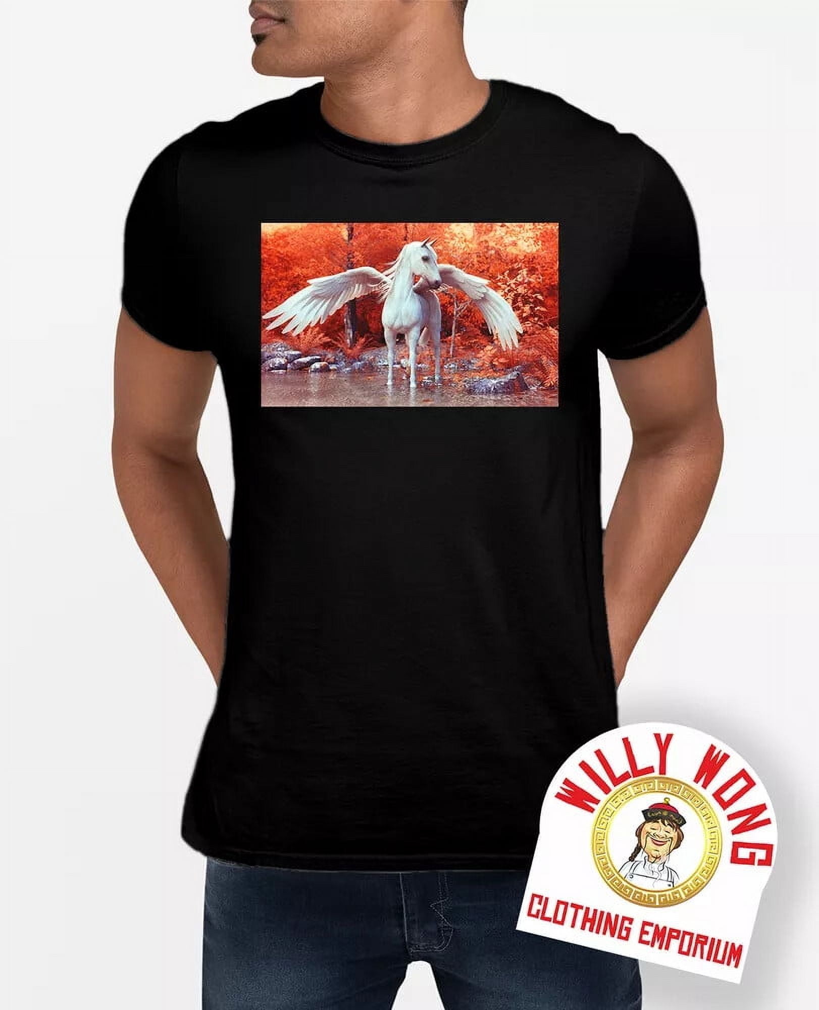 Pegasus SCI FI T-Shirt Retro Geek Nerd 00s 80s Tee Classic Gift Movie ...