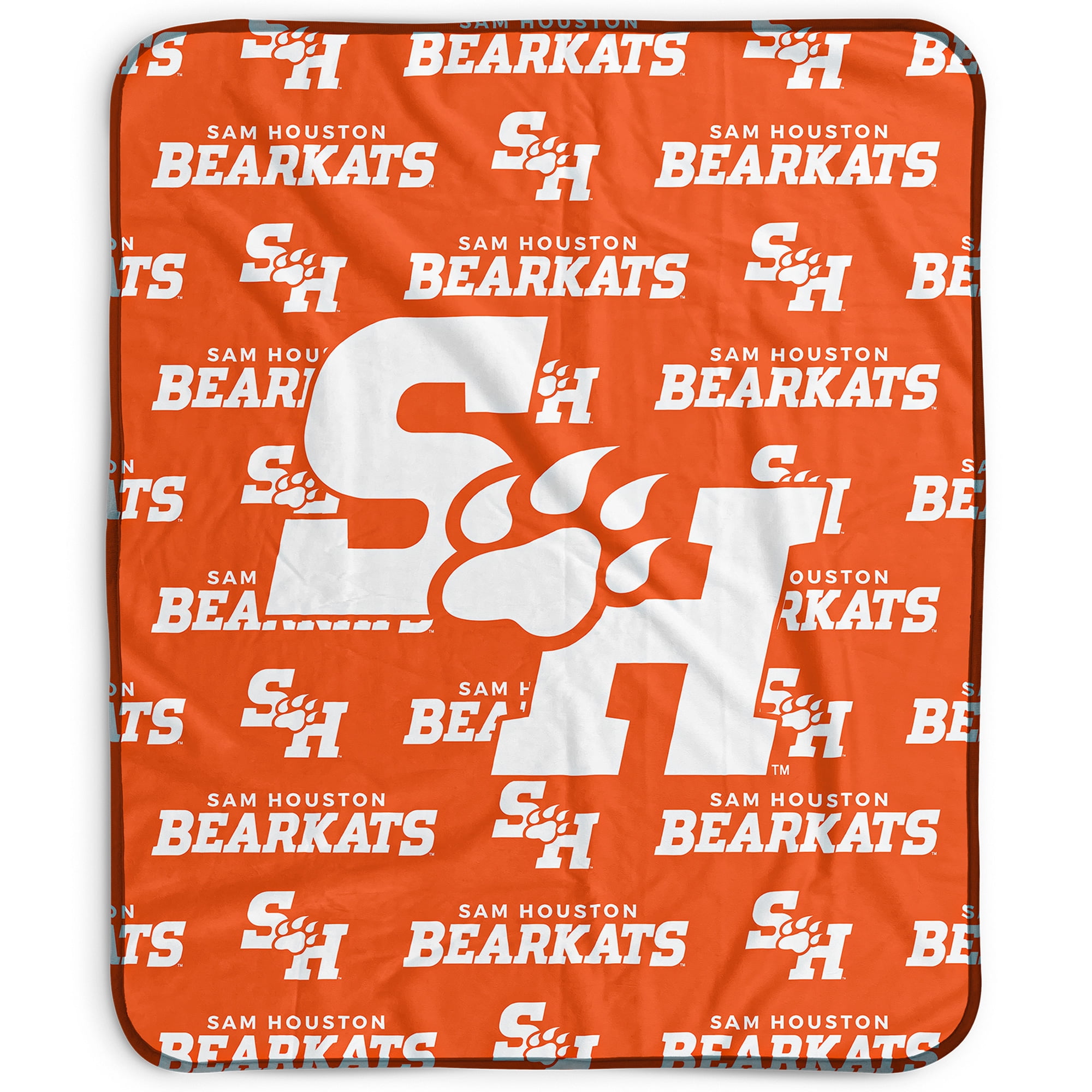 Pegasus Sam Houston State Bearkats 50" x 60" Repeat Wordmark Fleece ...