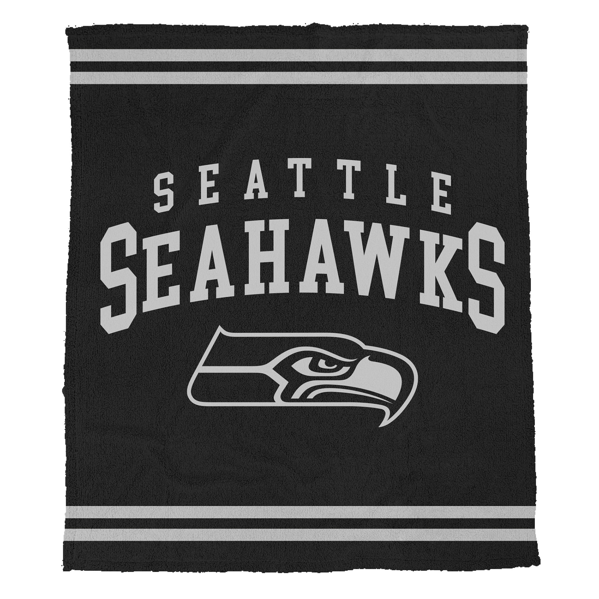 Pegasus Seattle Seahawks 50" x 60" Midnight Logo Cozy Knit Blanket ...