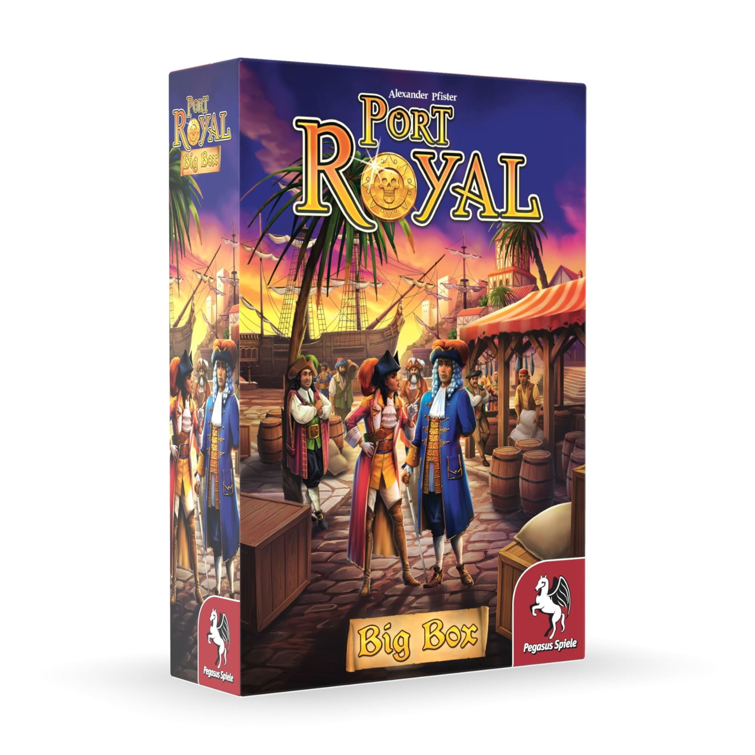 Pegasus Spiele Port Royal Big Box Board Game USA Edition C80 - Walmart.com