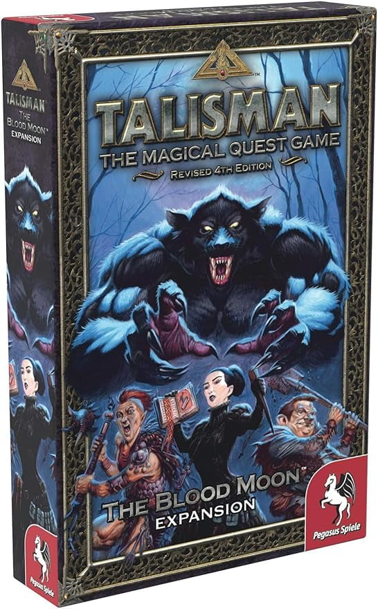 Pegasus Spiele Talisman: The Blood Moon Board game Blue - Walmart ...
