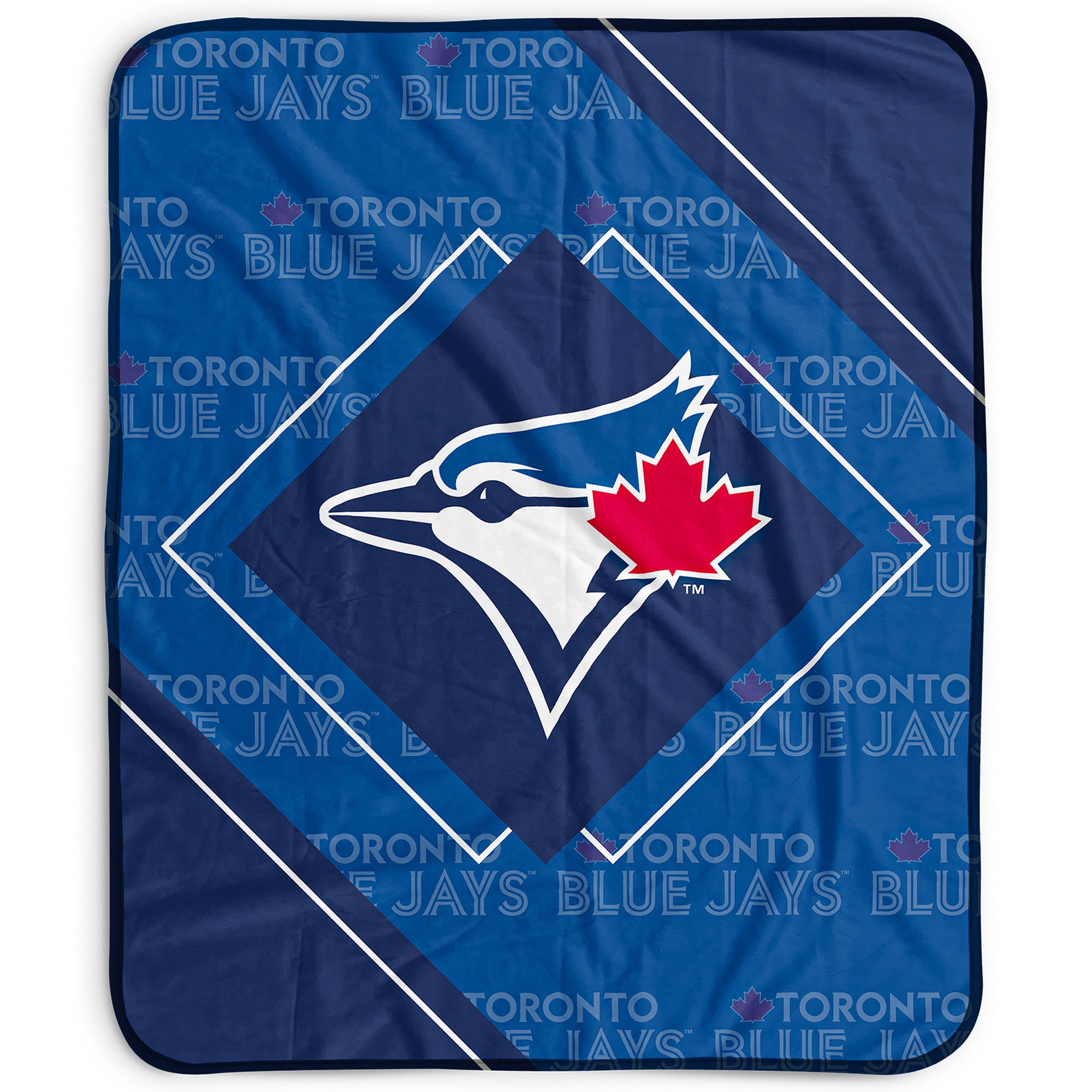 Pegasus Toronto Blue Jays 50" x 60" Diamond Logo Fleece Blanket ...