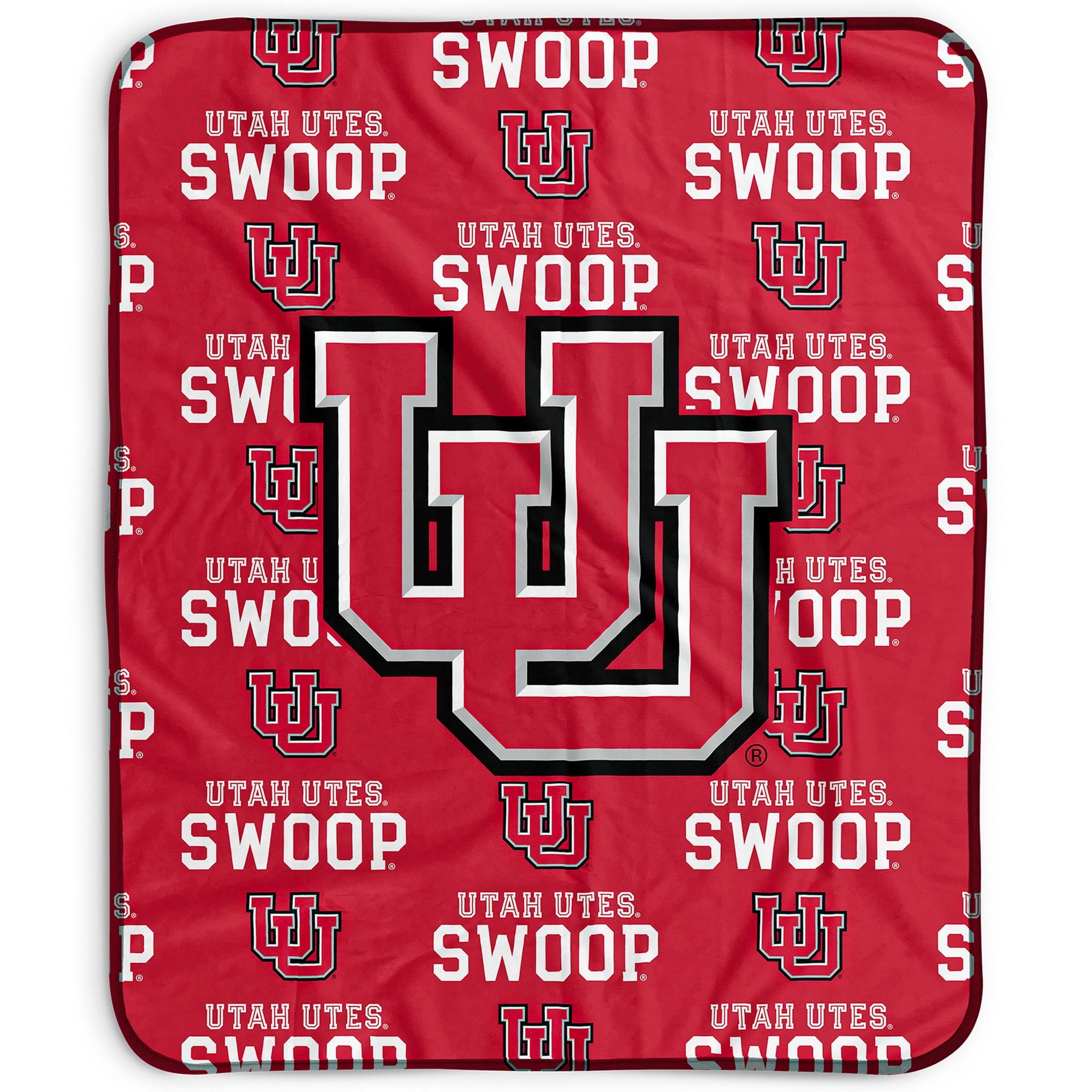 Pegasus Utah Utes 50" x 60" Repeat Wordmark Fleece Blanket - Walmart.com