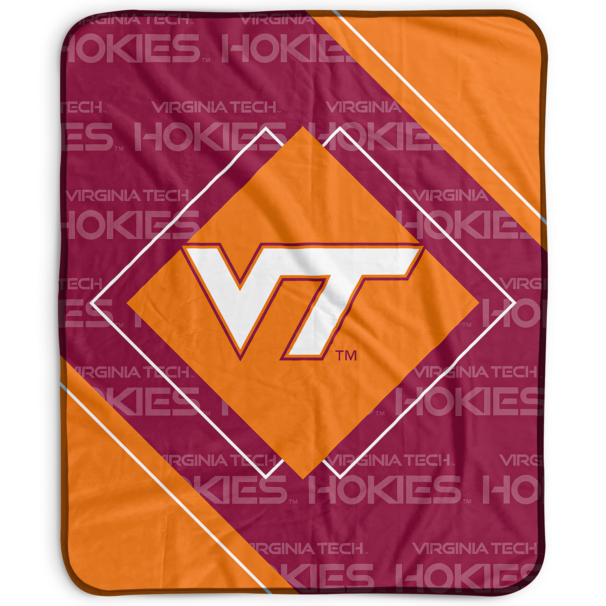 Pegasus Virginia Tech Hokies 50" x 60" Diamond Logo Fleece Blanket ...
