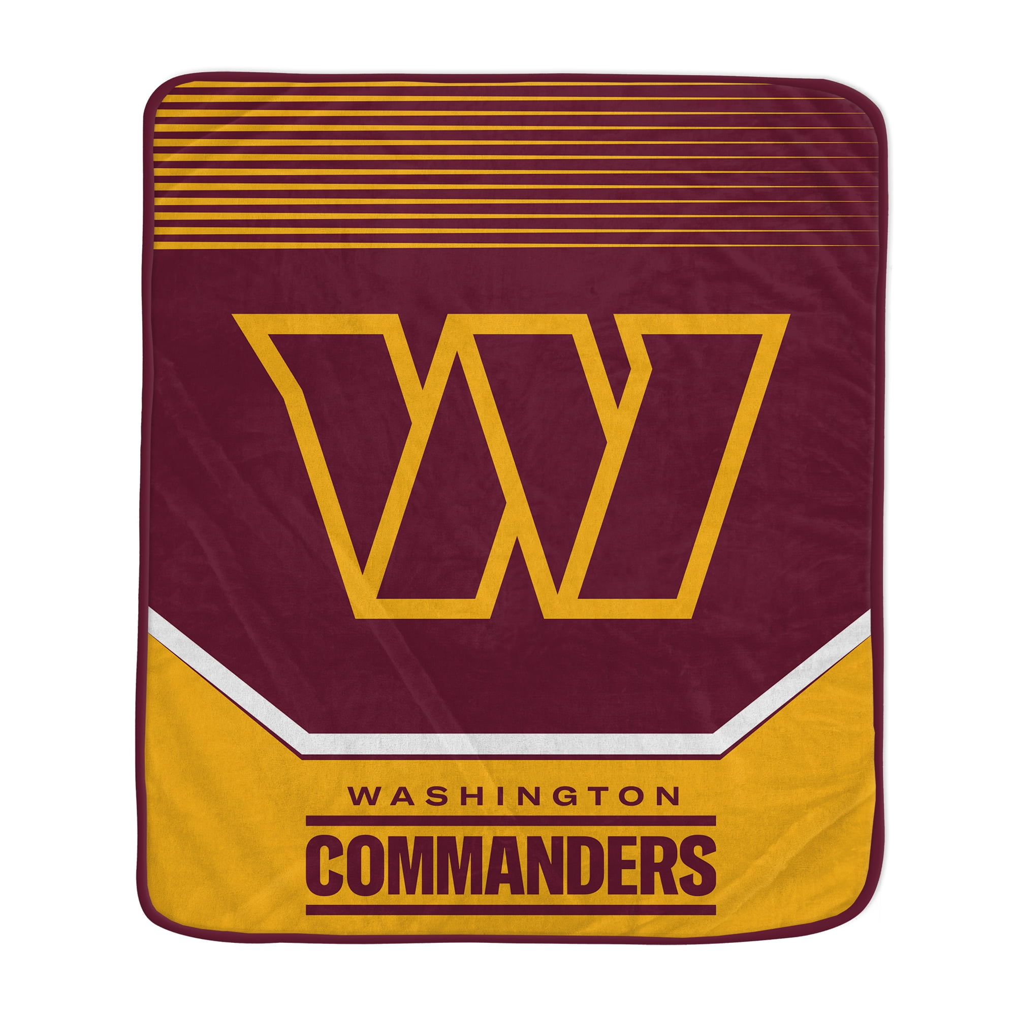 Pegasus Washington Commanders 50- x 60- Half Tone Lines Tab Blanket ...