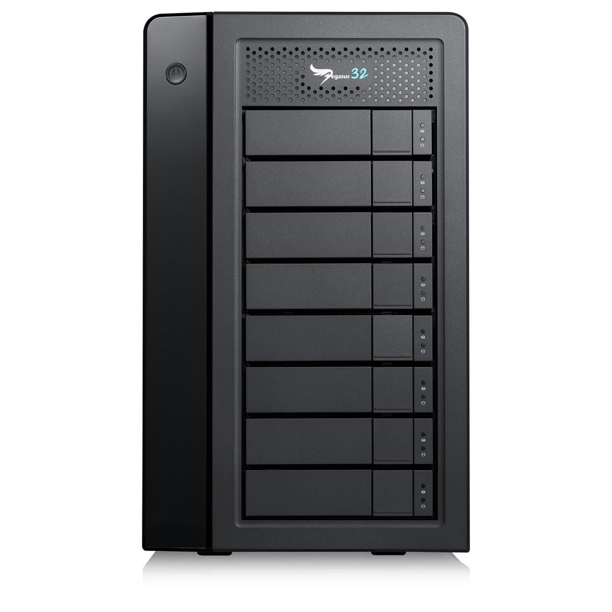 Promise Technology Pegasus32 R8 32TB (8x4TB) 8-Bay Thunderbolt 3 / USB 3.2 Gen 2 RAID Array ...