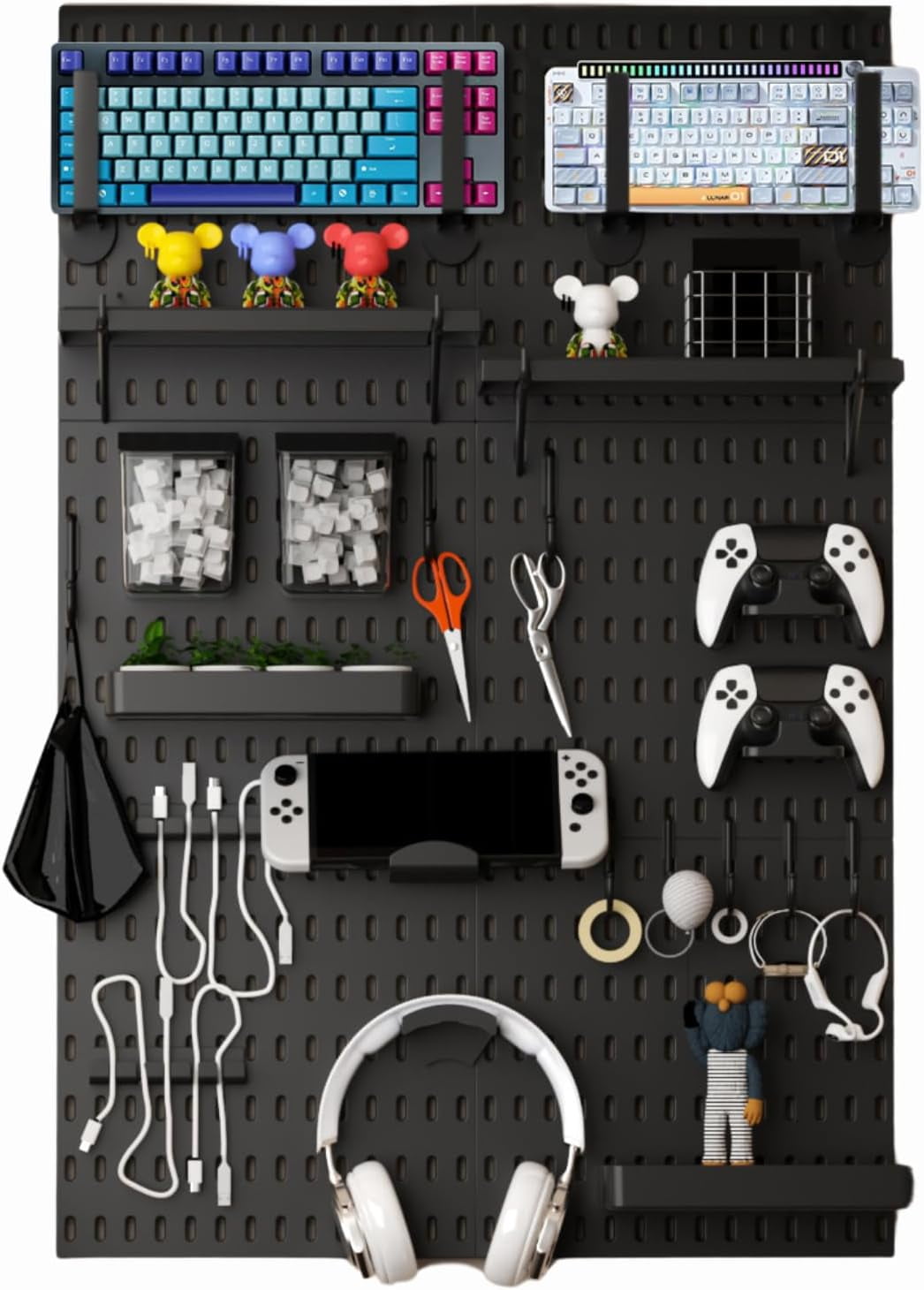 Pegboard Combination Kit, Pegboards and Accessories Modular Hanging for ...