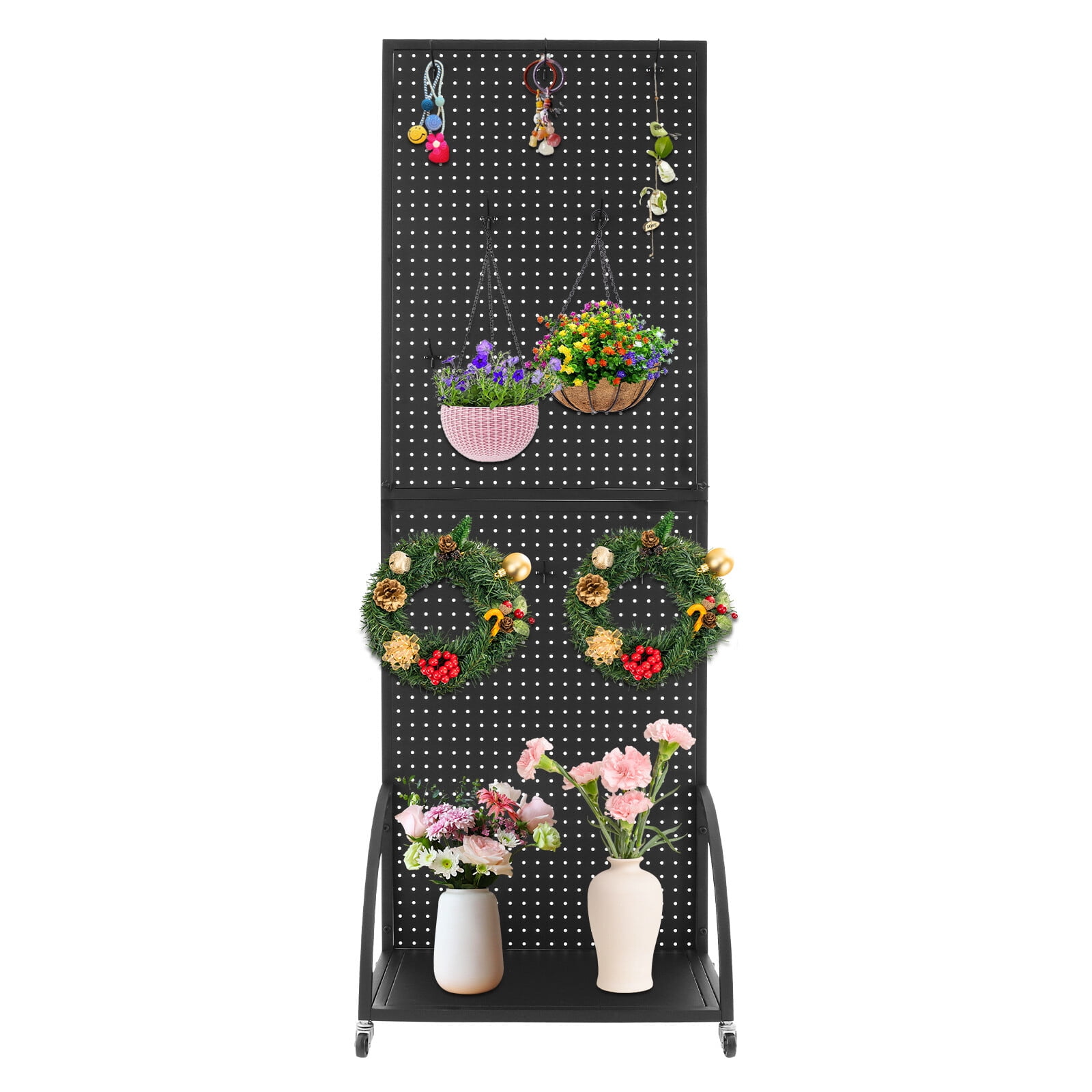 Pegboard Display Stand, Merchandise Display Rack, Retail Pegboard Rack ...