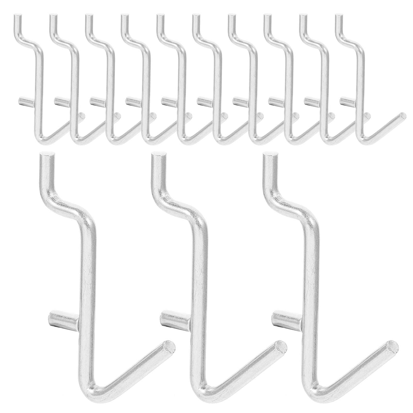 Pegboard Pegs Hook Key Hanger Hooks for Keys Metallic 20 Pcs - Walmart.com