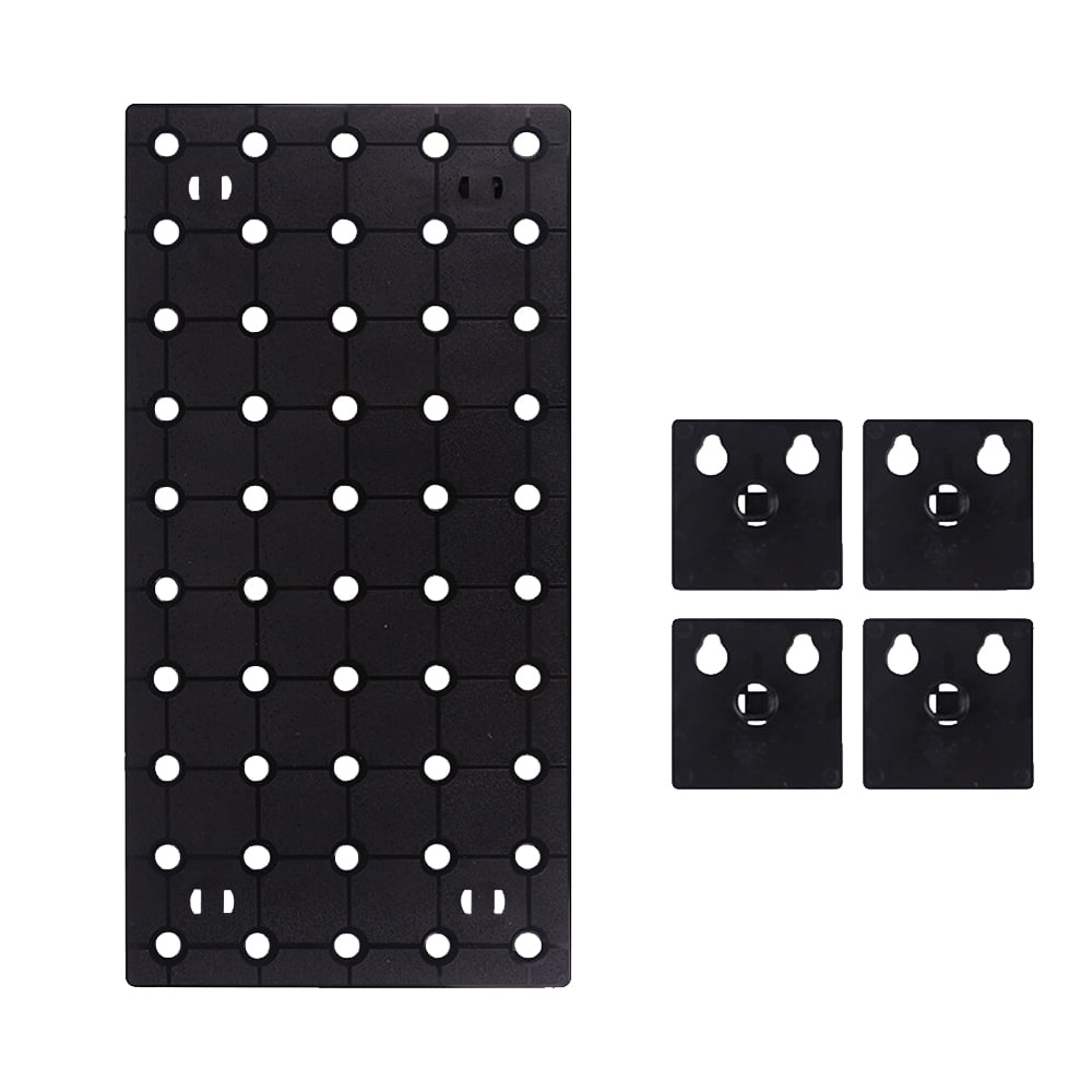 Pegboard Rack Horizontal Pegboard - Easy To Install Peg Boards - black ...