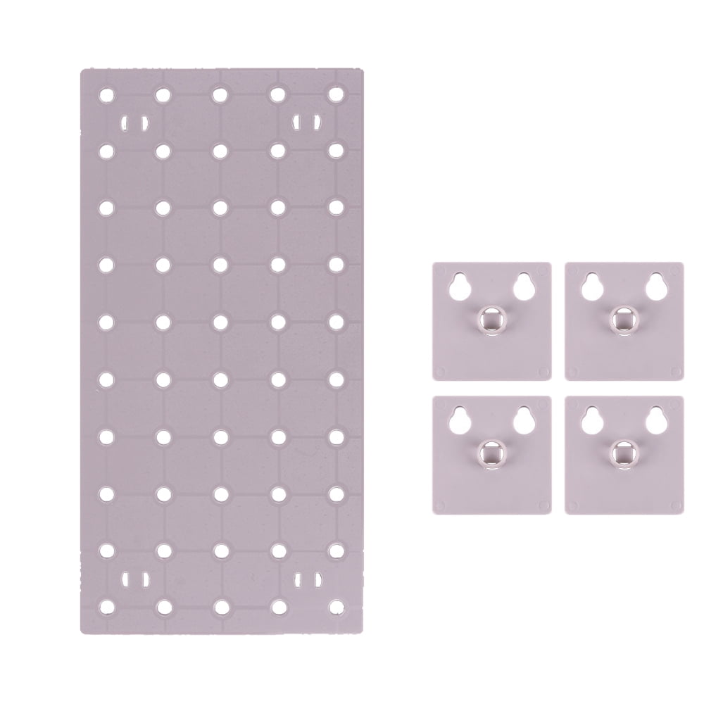 Pegboard Rack Horizontal Pegboard - Easy To Install Peg Boards - grey - Walmart.com