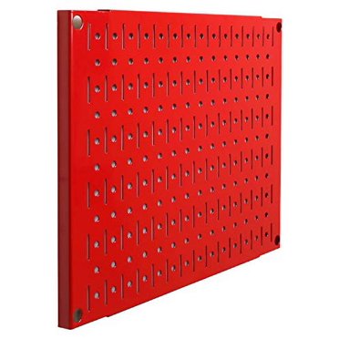 Azar Displays 700780-CLR Clear Two-Sided Pegboard Floor Display On a ...