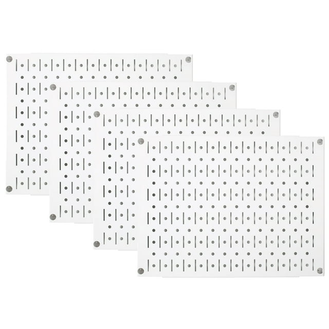 Pegboard Wall Organizer Tiles - Wall Control Modular Metal Pegboard ...
