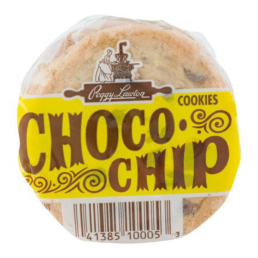 Peggy Lawton Treats: Chocolate Chip Cookies, 2 oz Packs, 12 Count ...