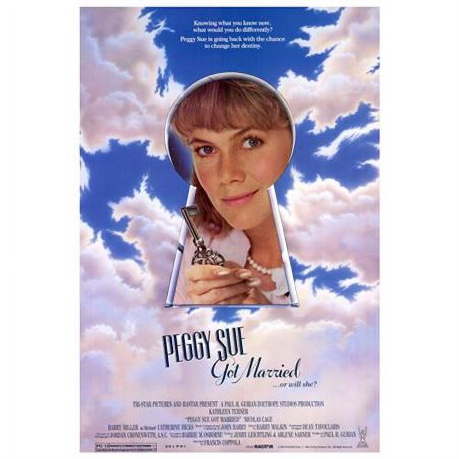 Peggy Sue Got Married Poster Movie 27 x 40 In - 69cm x 102cm Kathleen Turner Nicolas Cage ...