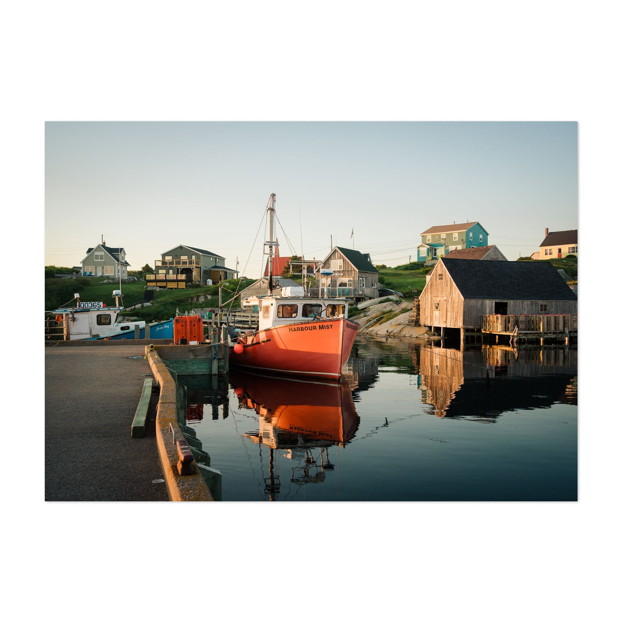 Peggy's Cove Harbor - Peggys Cove Nova Scotia Canada Photography Harbor ...