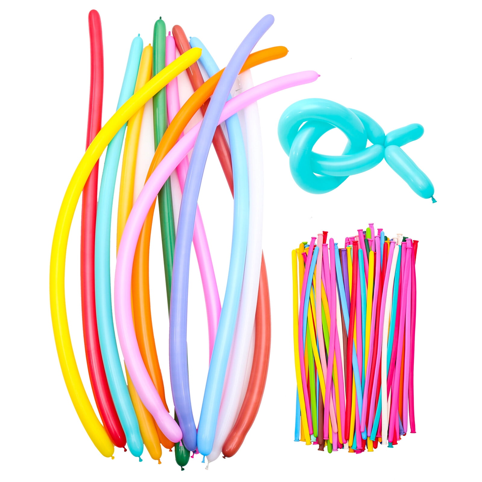 PeggyDoll 100Pcs Long Balloons Twisting Balloons Wedding Party Balloons ...