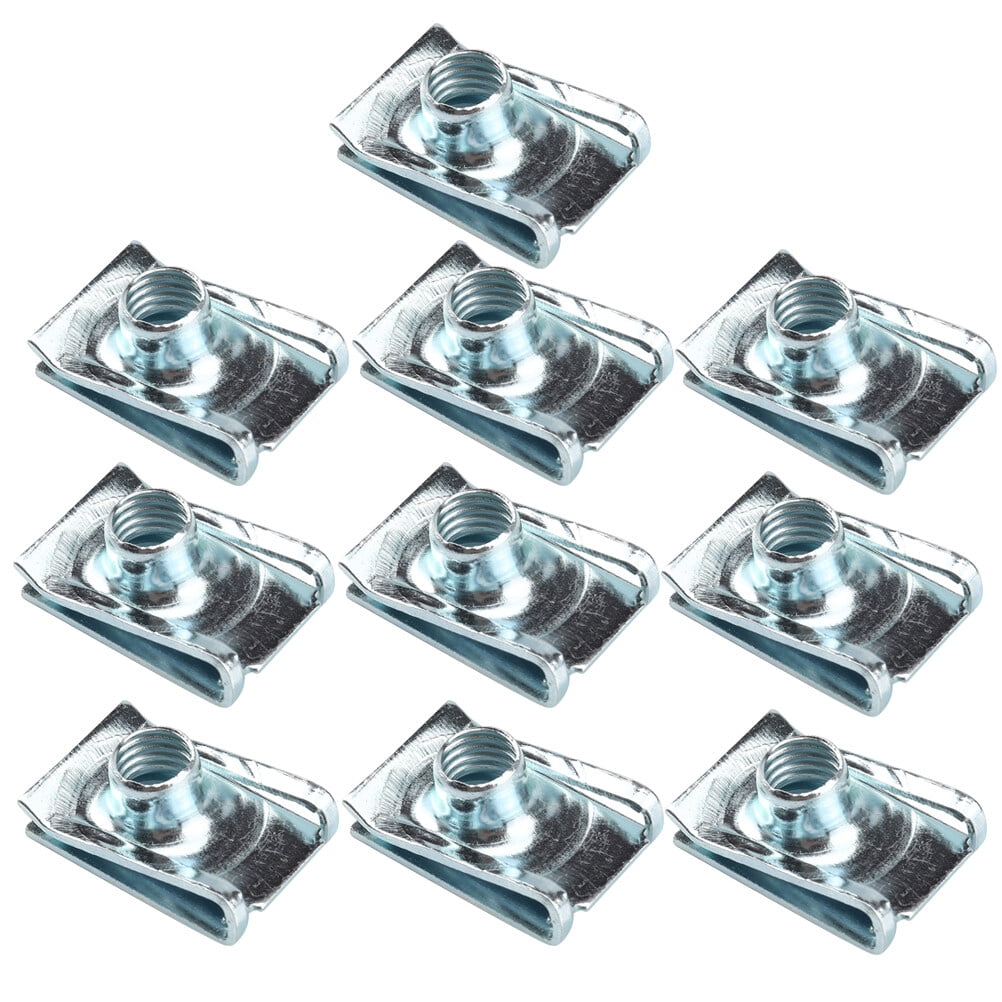 PeggyDoll 10pcs M8 Motorcycle Fairing Bodywork Panel U Clips Manganese ...