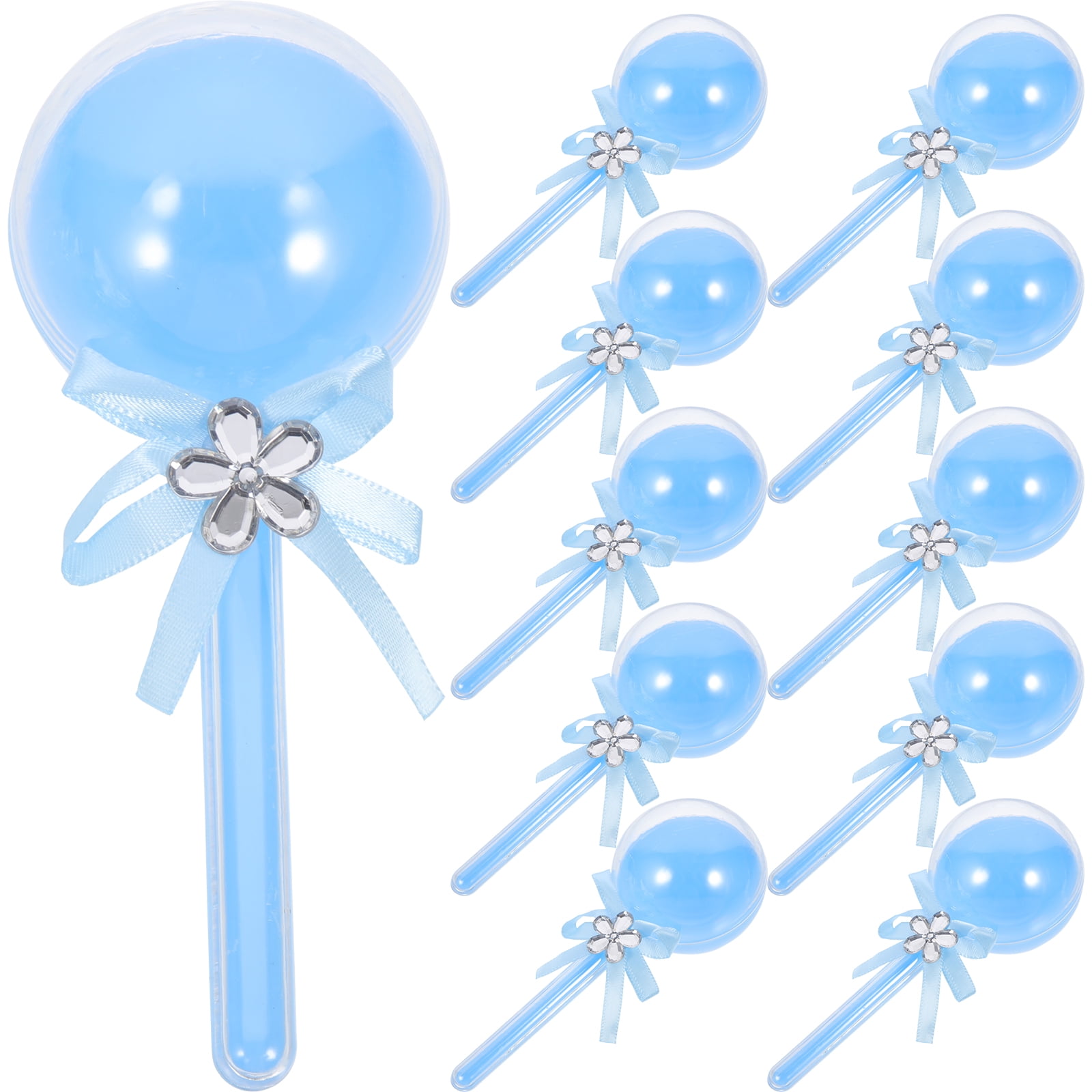 PeggyDoll 12pcs Fillable Baby Shower Party Favors Baby Lollipop Shaped ...