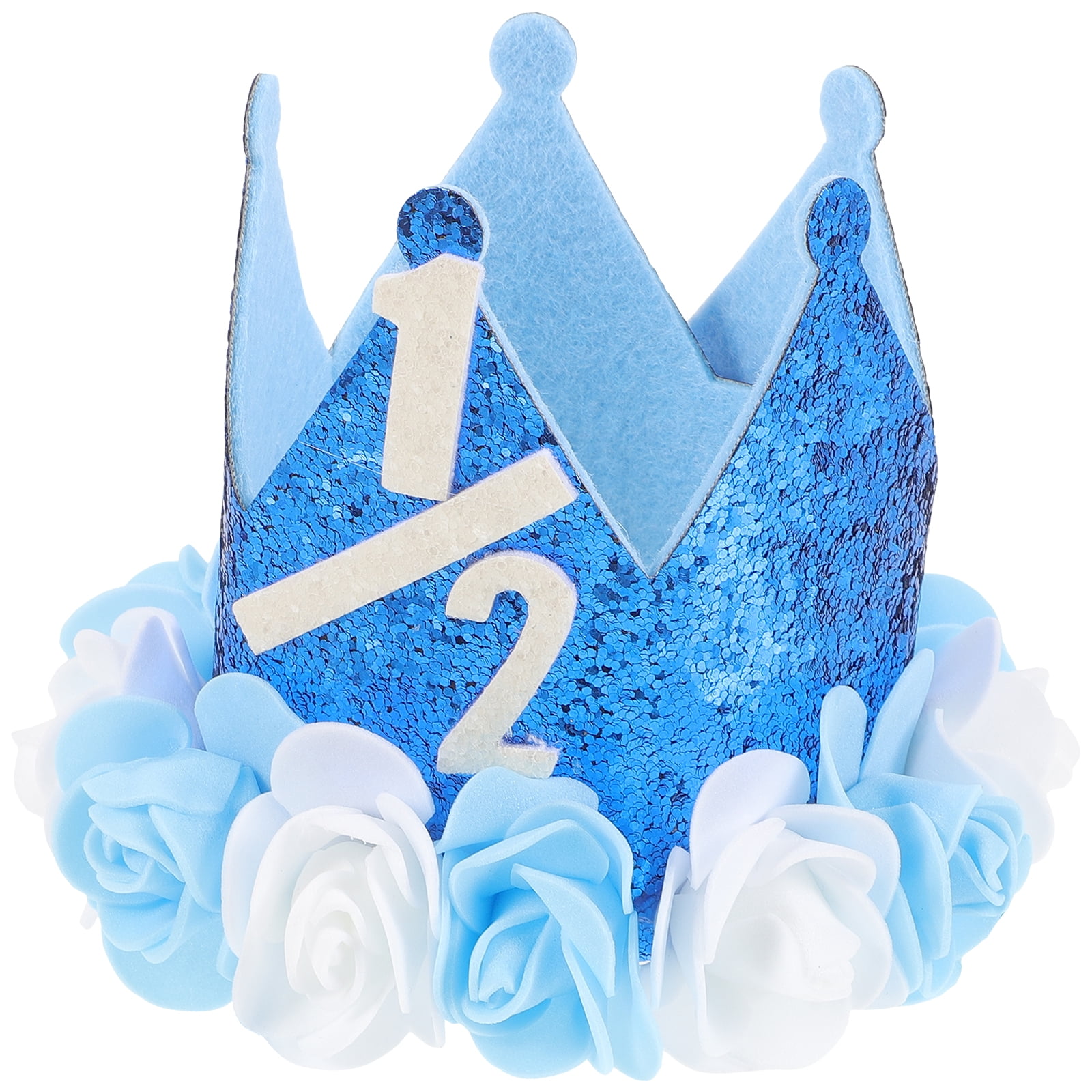 PeggyDoll Birthday Hat Crown Hat Kids Birthday Crown Hat Cap Half ...