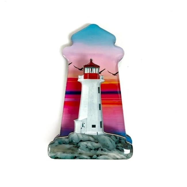 Peggys Cove Lighthouse with Clip Fridge Magnet - Walmart.com