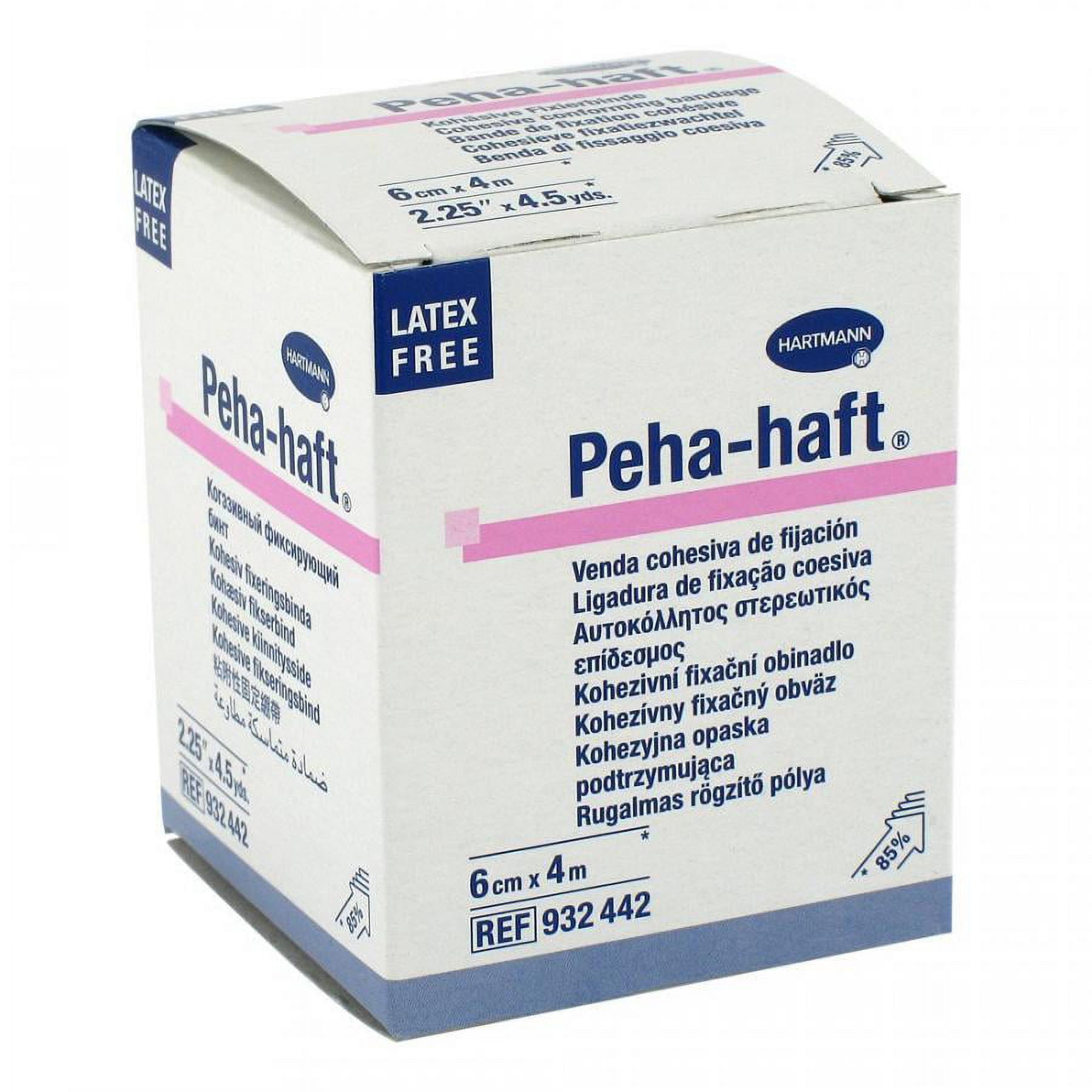 Peha-haft Absorbent Cohesive Bandage, Standard Compression, Self ...