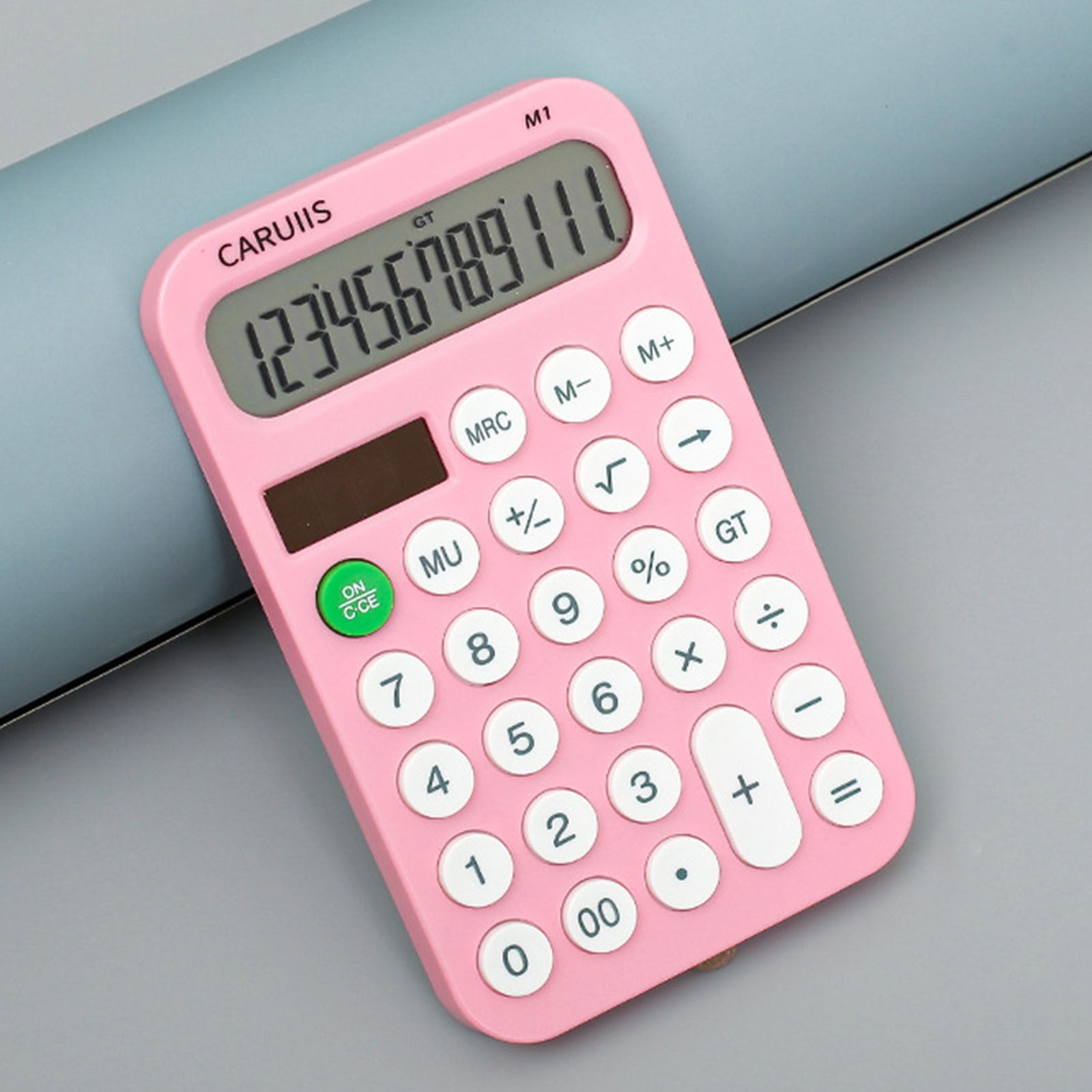 PeiBai Mini Calculator Small Cute 12 Digits Standard Function ...