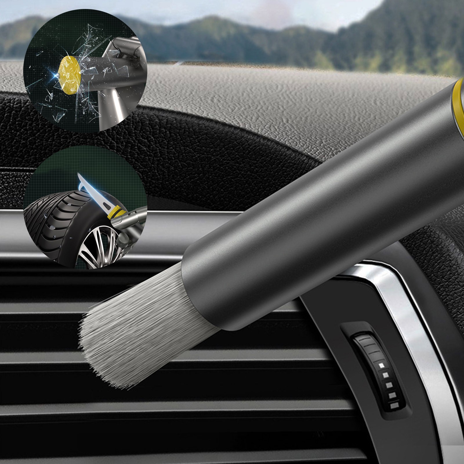 PeiBai Multi Functional Wet and Dry Dual-Purpose Cleaning Brush ...