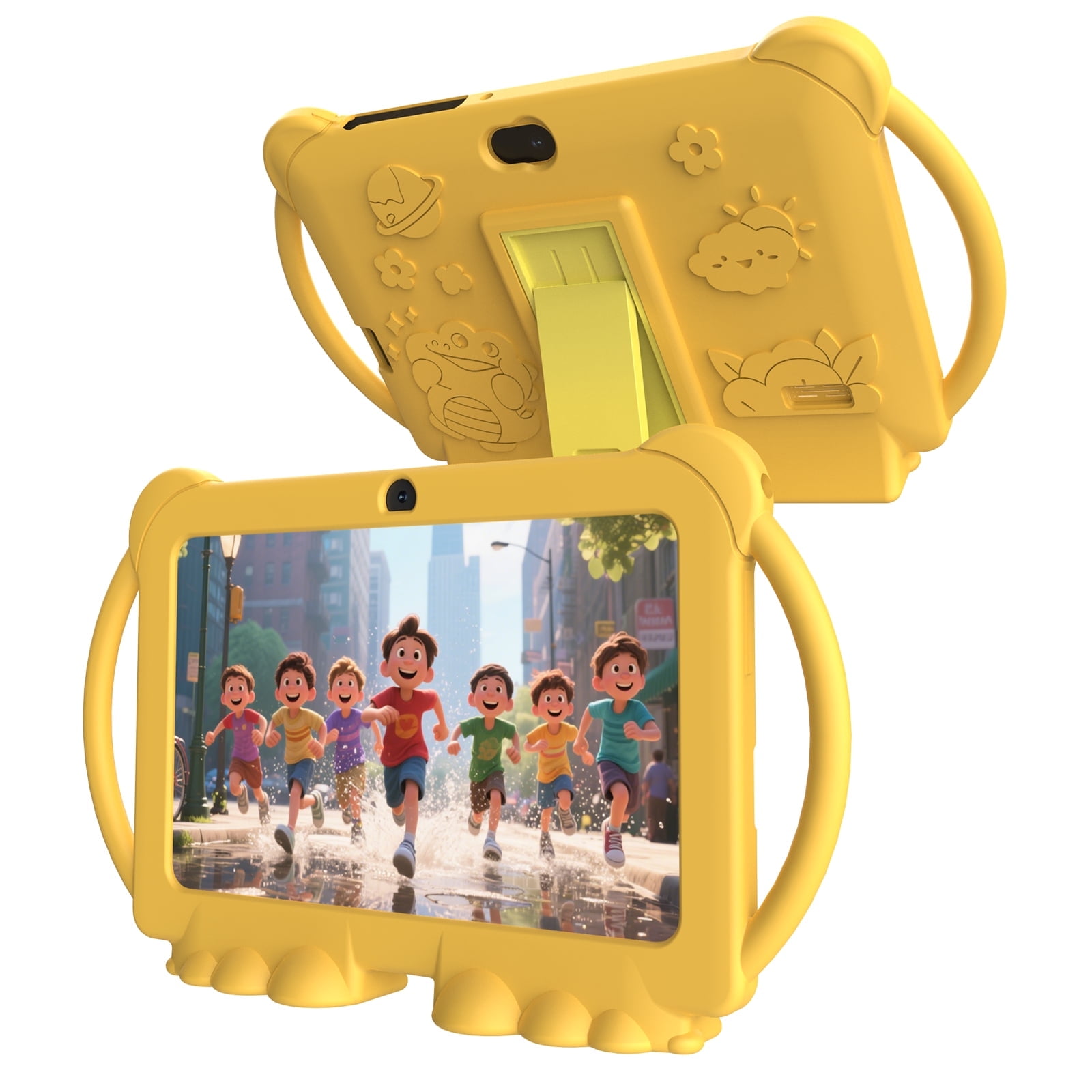 Peicheng 7Inch Android Tablet for Kids, 1280*800 IPS, 4GB RAM+32GB ROM ...