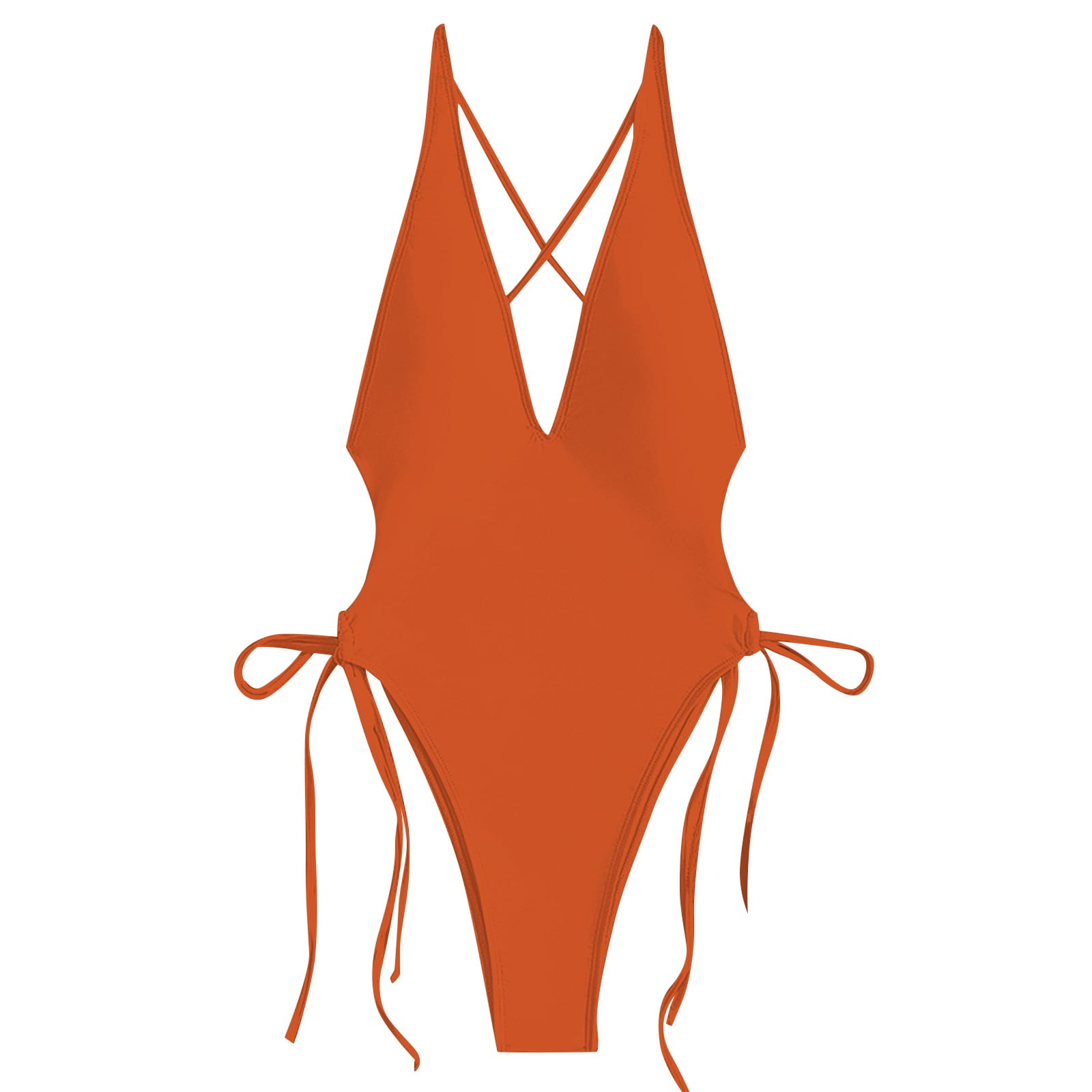Peihsd Bikini For Women Womens Plus Size Leopard Printed Sexy Backless One Piece Swimsuit