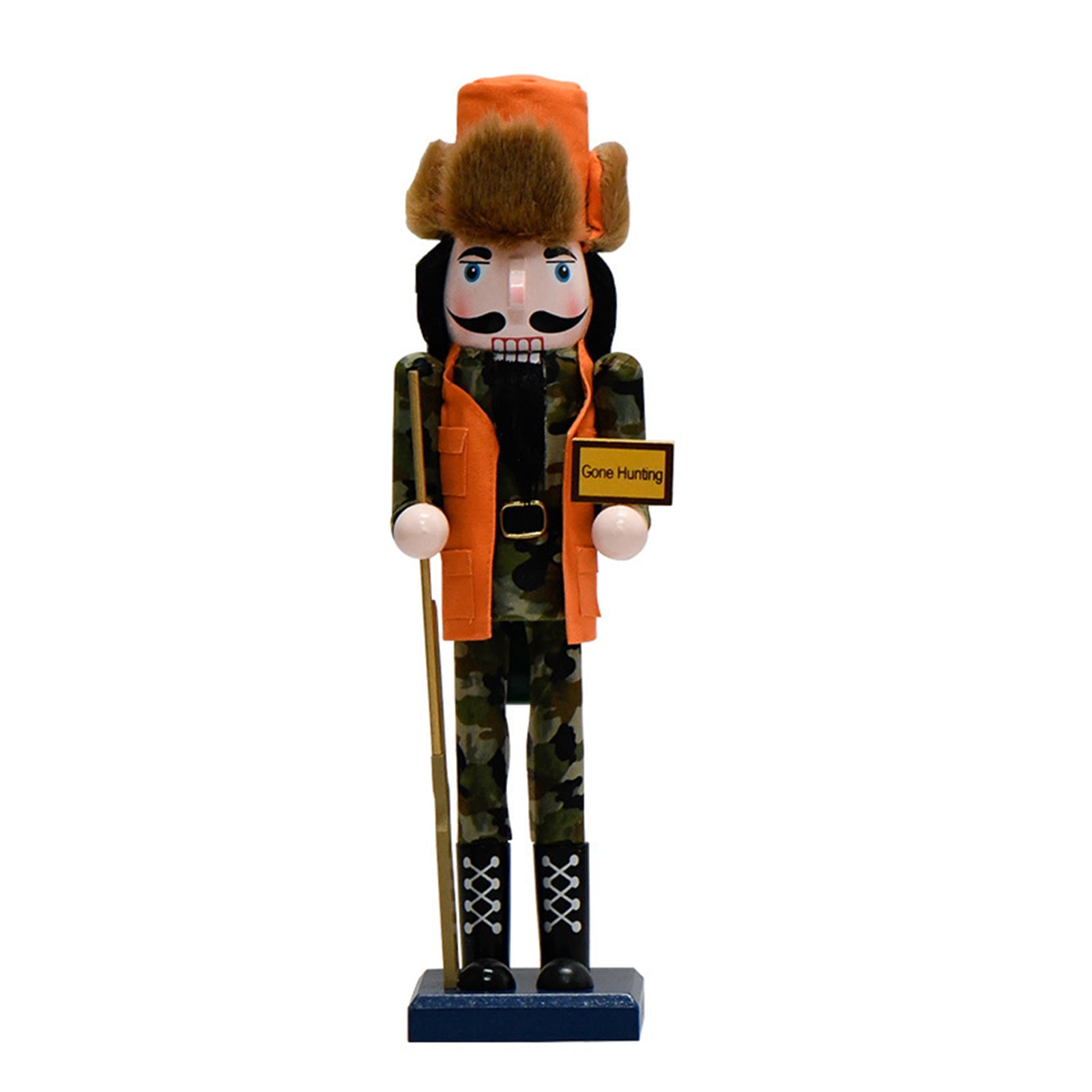 Peiiwdc 15’’ Hunter Nutcrackers Soldier Dolls Table Decoration ...