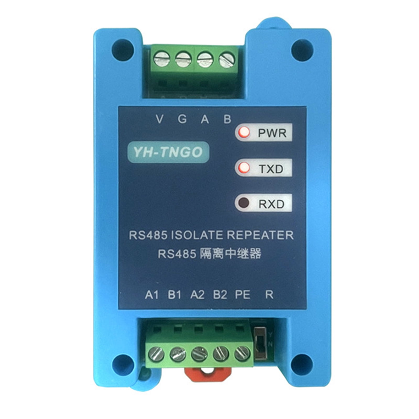 Peiiwdc 2 Channel RS485 to RS485 Repeaters Photoelectric Optocoupler ...