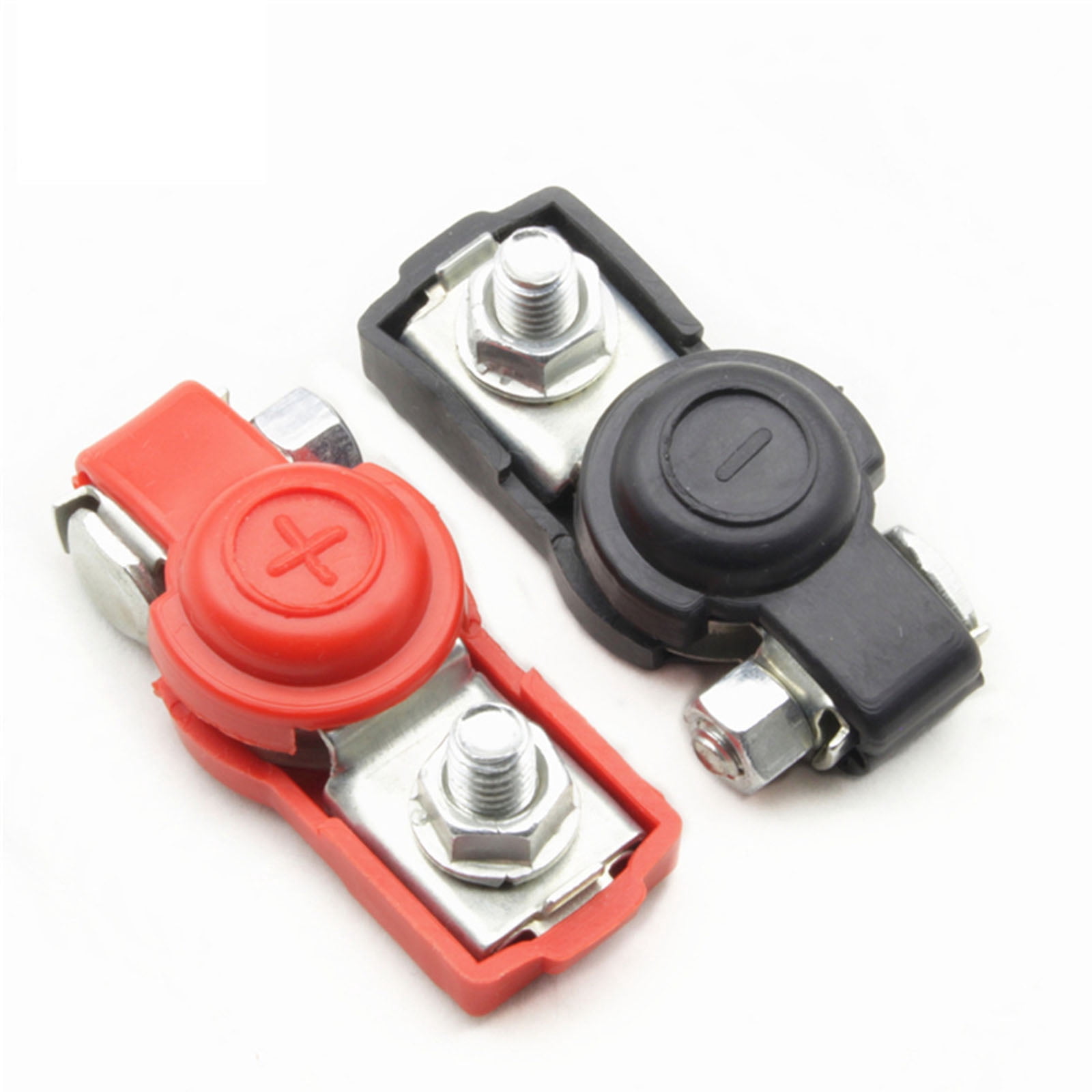 Peiiwdc 2Pcs Professional Car Battery Terminals Adapter Wire Connection ...