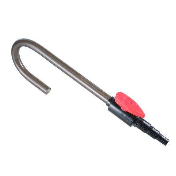 Peiiwdc Aquarium Water Changer Hook Shaped Pipe Manual Tools for Tanks ...