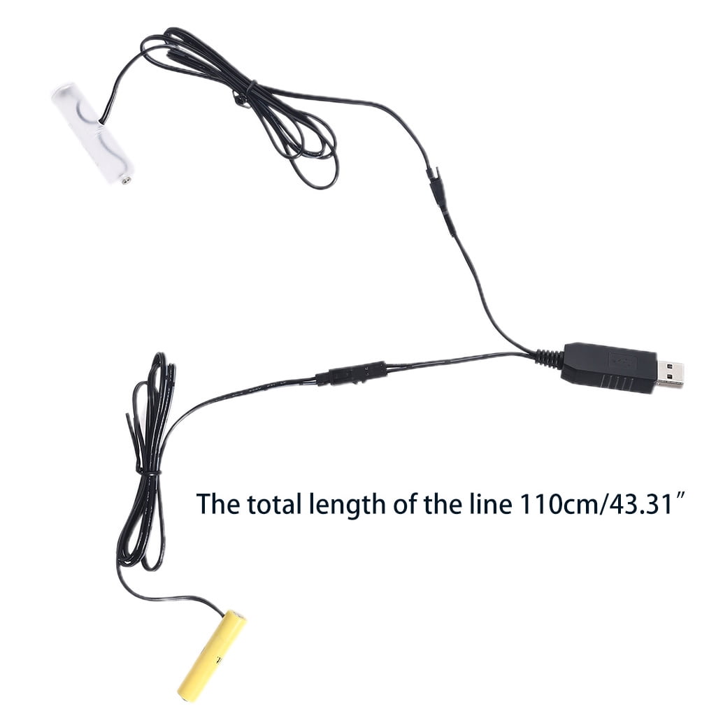 Peiiwdc Battery Eliminator 3V, UK Plug AA AAA Battery Eliminator Power ...