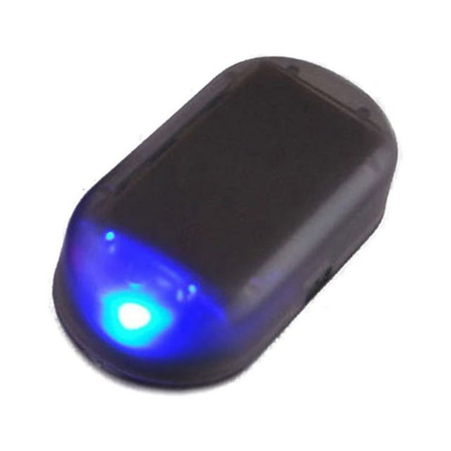 Peiiwdc Car Fake Security Light Solar Power Simulated Alarm Wireless ...