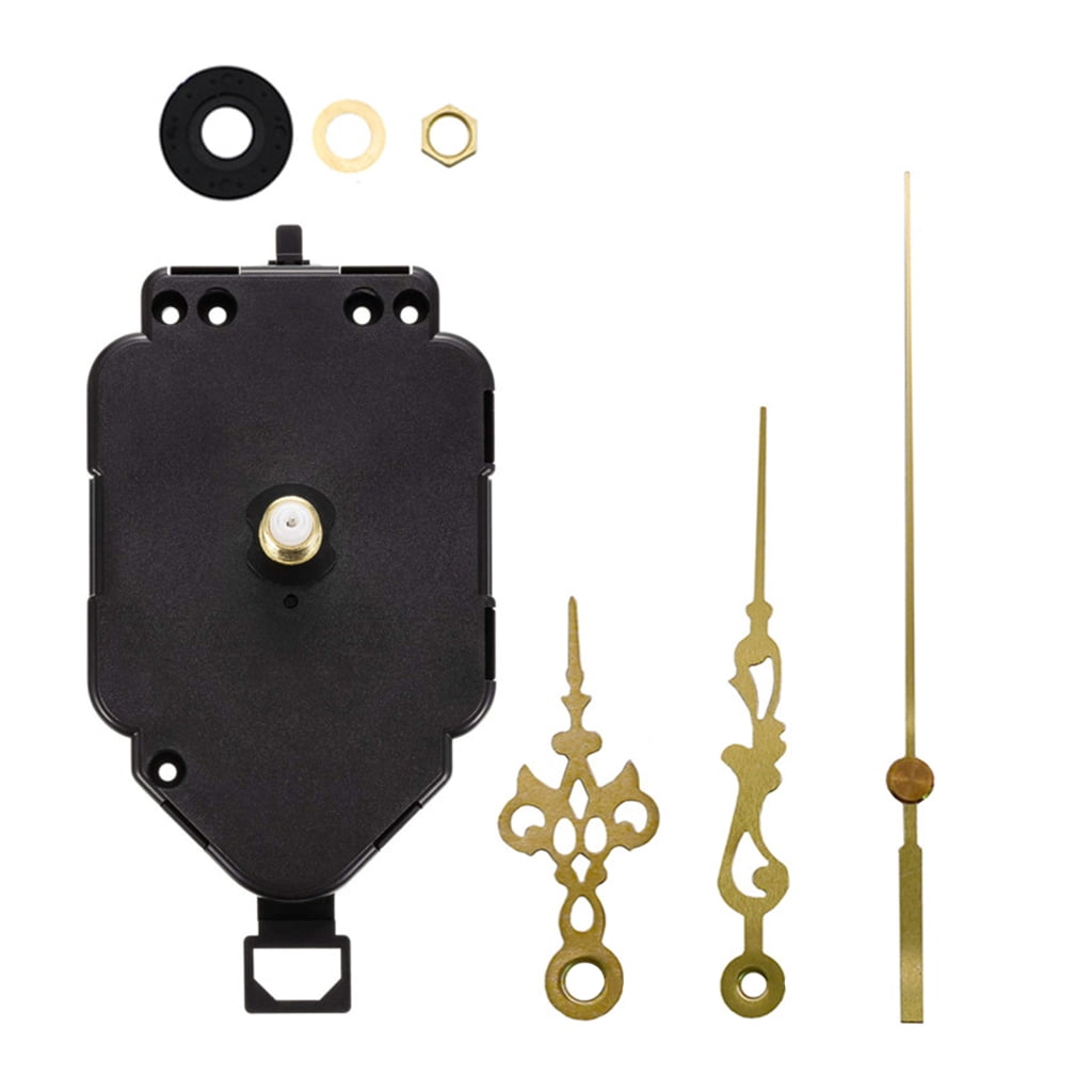 Peiiwdc Clockwork Clock Movement Set with Metal Pointers for Clock ...