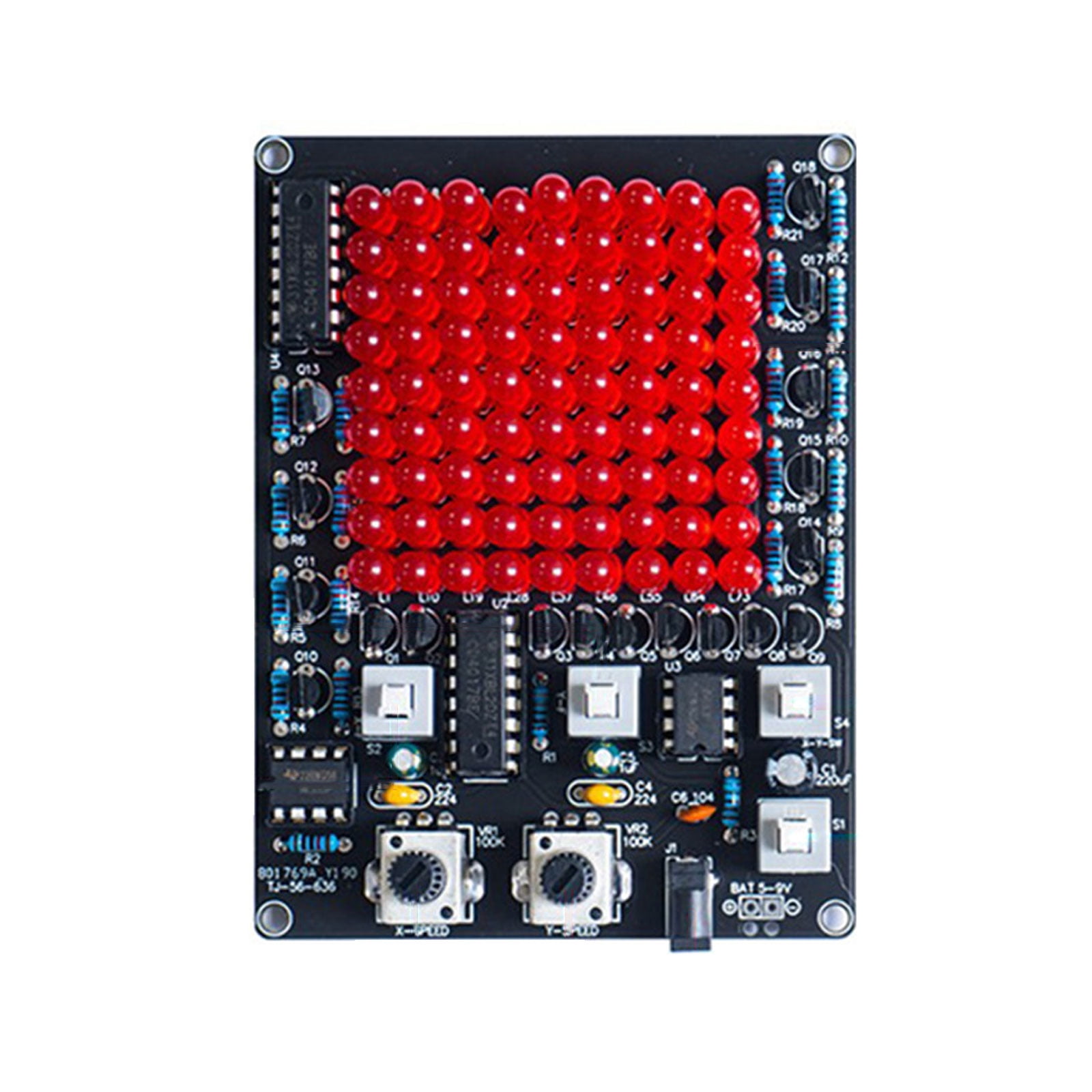 Peiiwdc Electronic Chasing Lights LED Lights Soldering Practice Kits ...