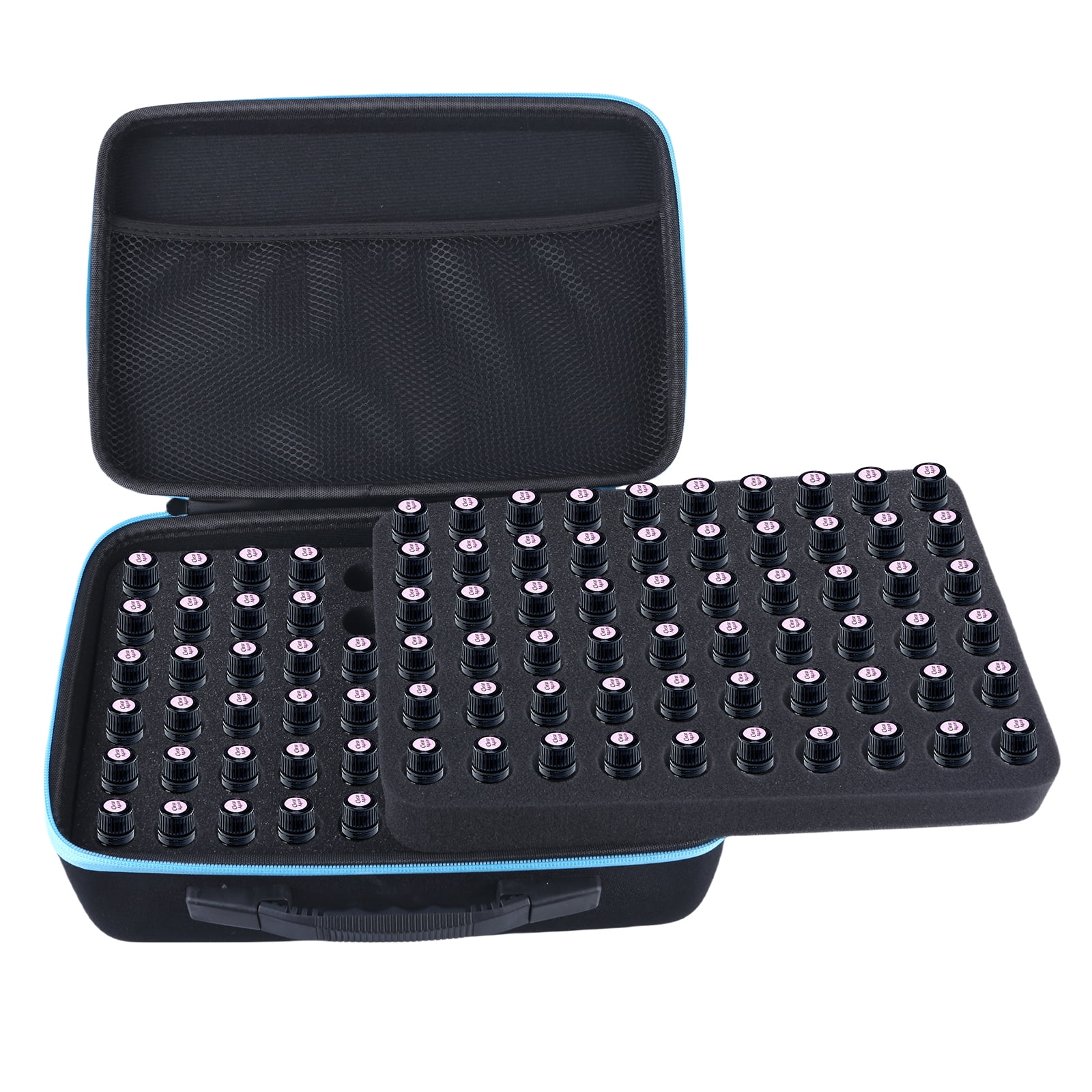 Peiiwdc Essential Oil Travel Case for 120 Bottles 5-10ML Roller Storage ...