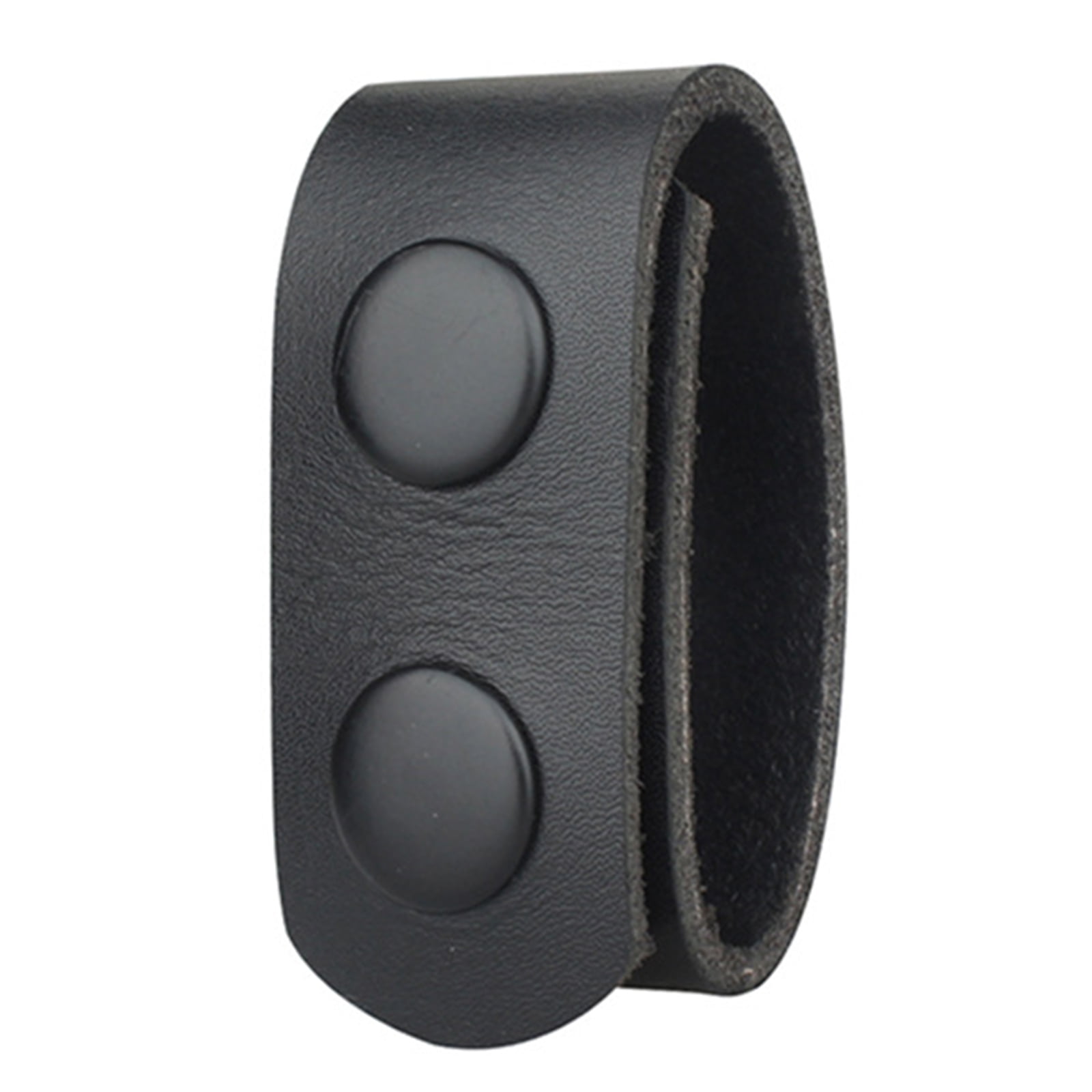 Peiiwdc Faux Leather Belts Keeper with Double Button Closures Belt ...