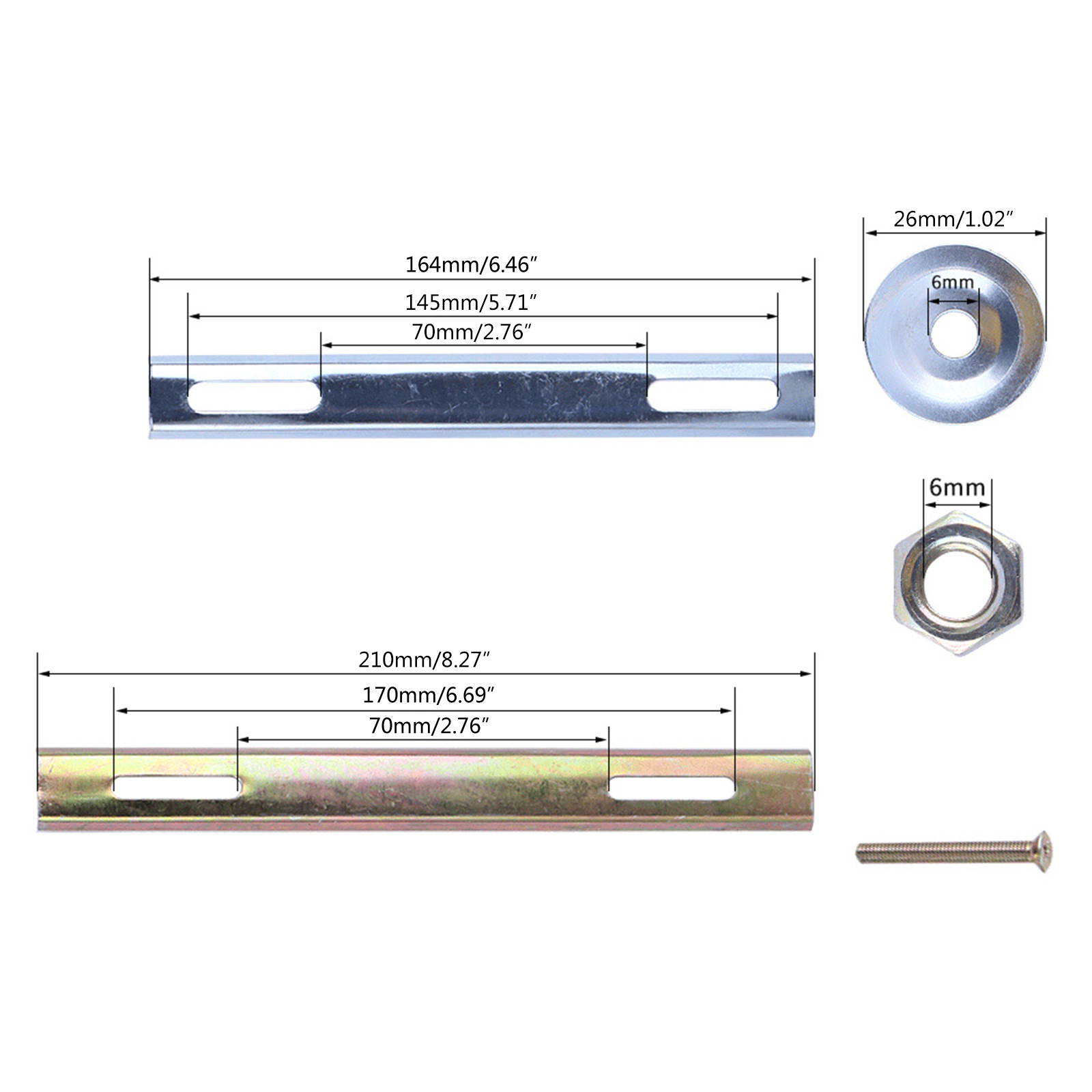 Peiiwdc Tail Box Quick Release Board Base Stamping Bottom Plate Fit for ...