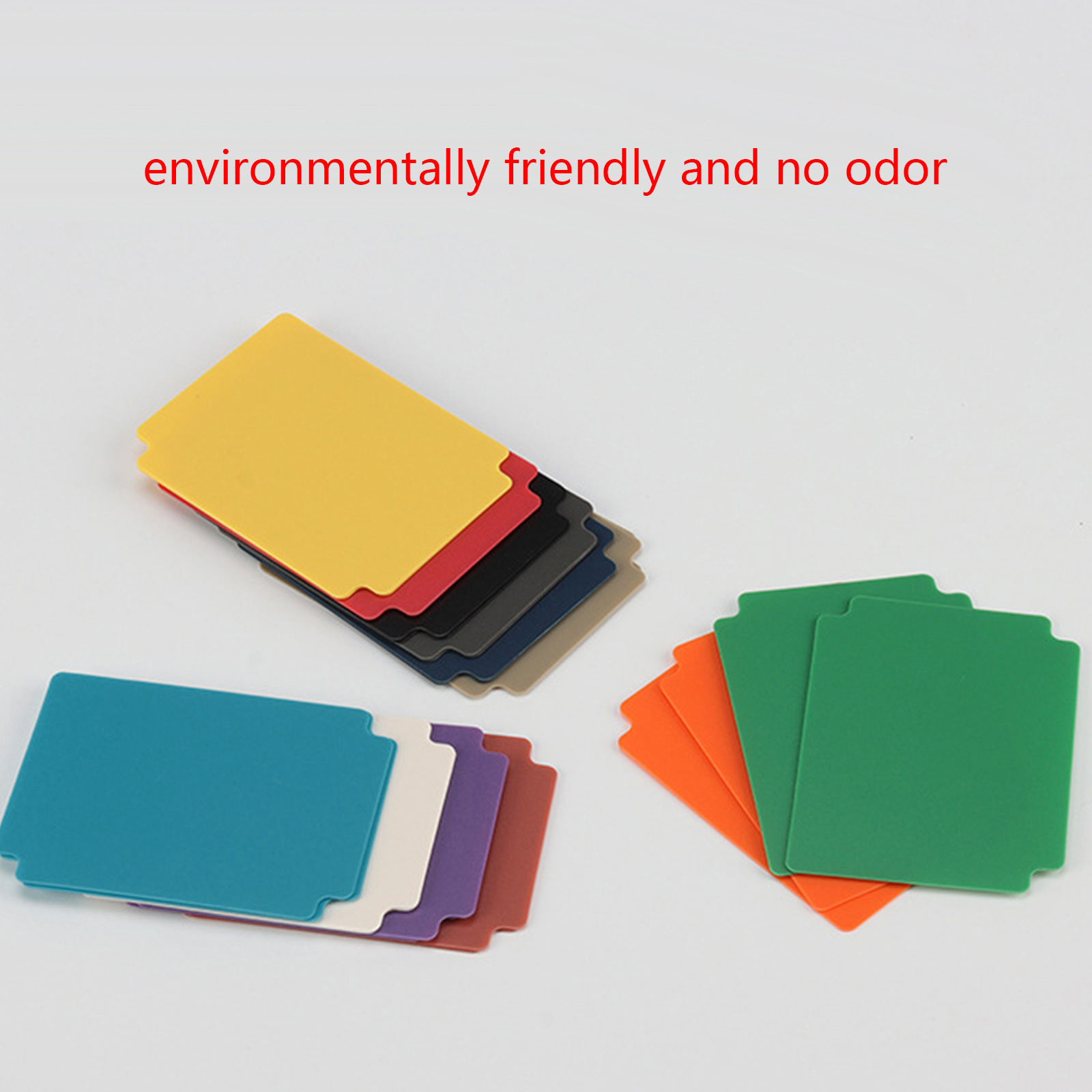 Peiiwdc Trading Card Divider Multicolor Card Page Divider Frosted Card ...