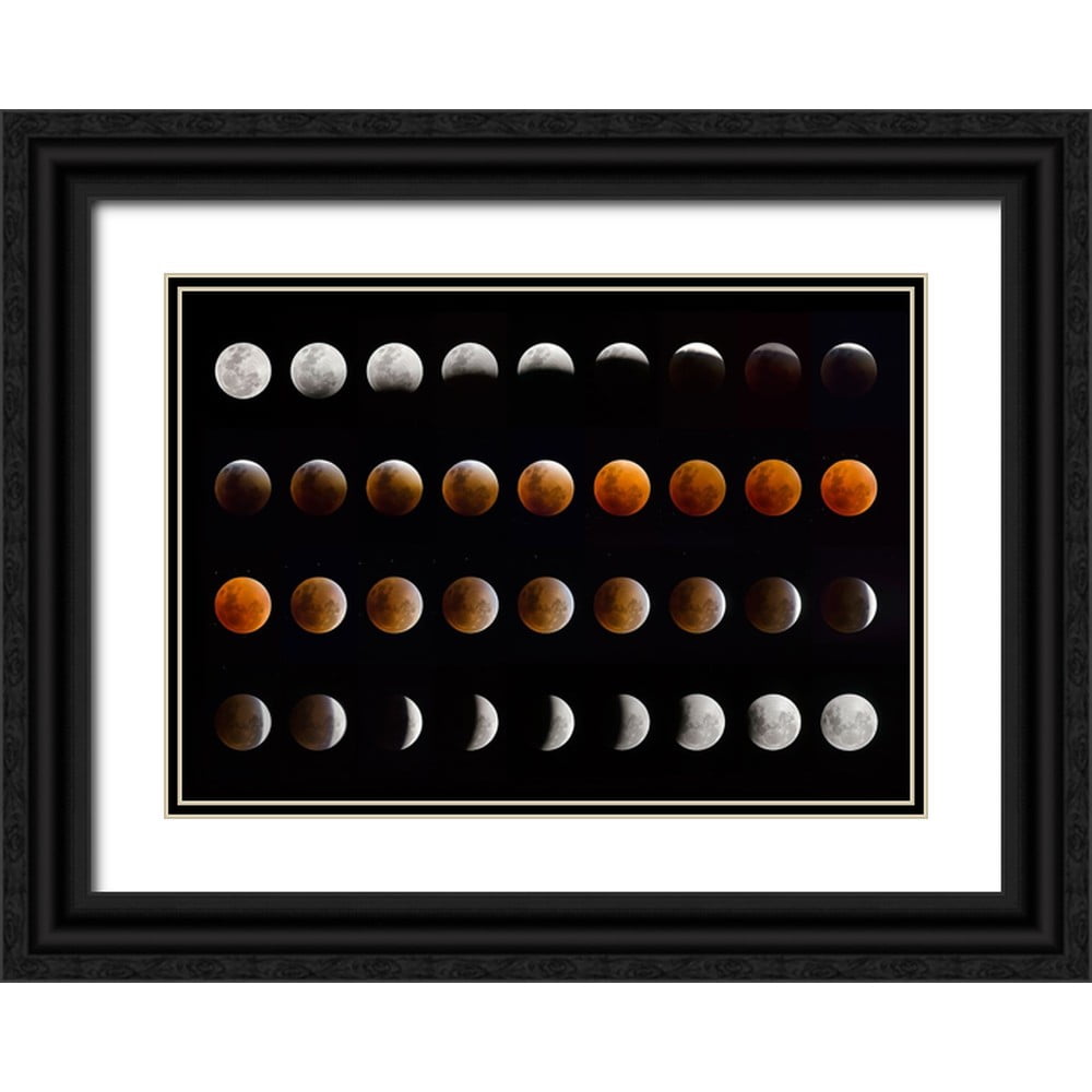 Peinado, Chechi 14x11 Black Ornate Wood Framed with Double Matting ...