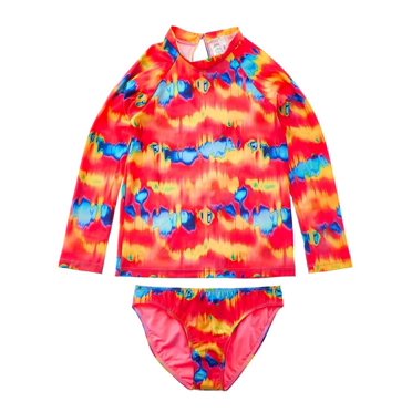 5 Pack Girls' Short Sleeve UPF Sun Protective Rashguard Swim Shirt ...