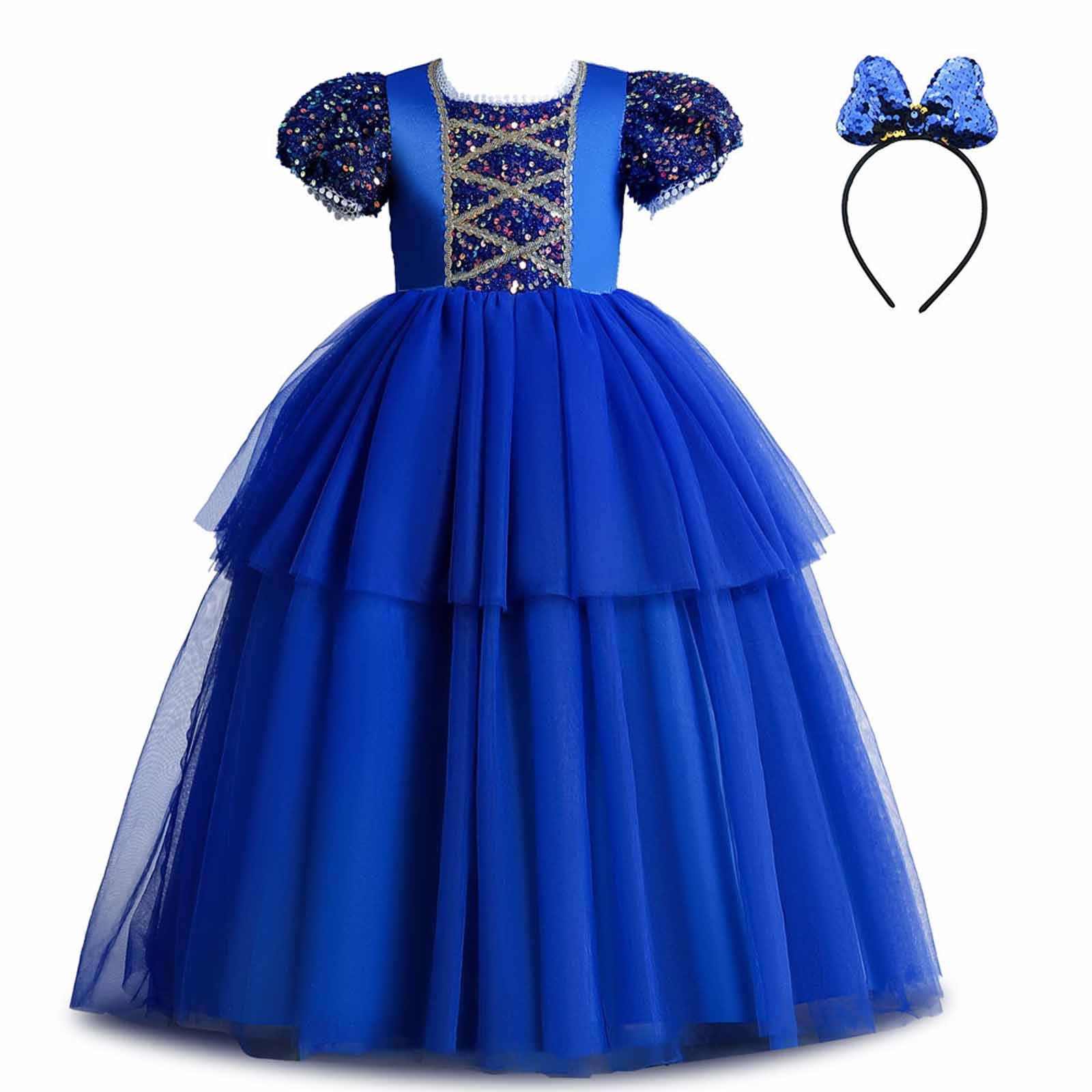 Pejock 5-14 Years Kids Pageant Flower Girl Dress Little Girls Party ...