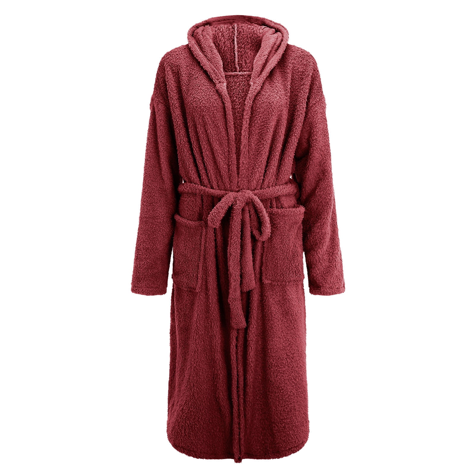 Pejock Bathrobe for Women, Women Fashion Robe Bathrobe Lengthening Keep ...