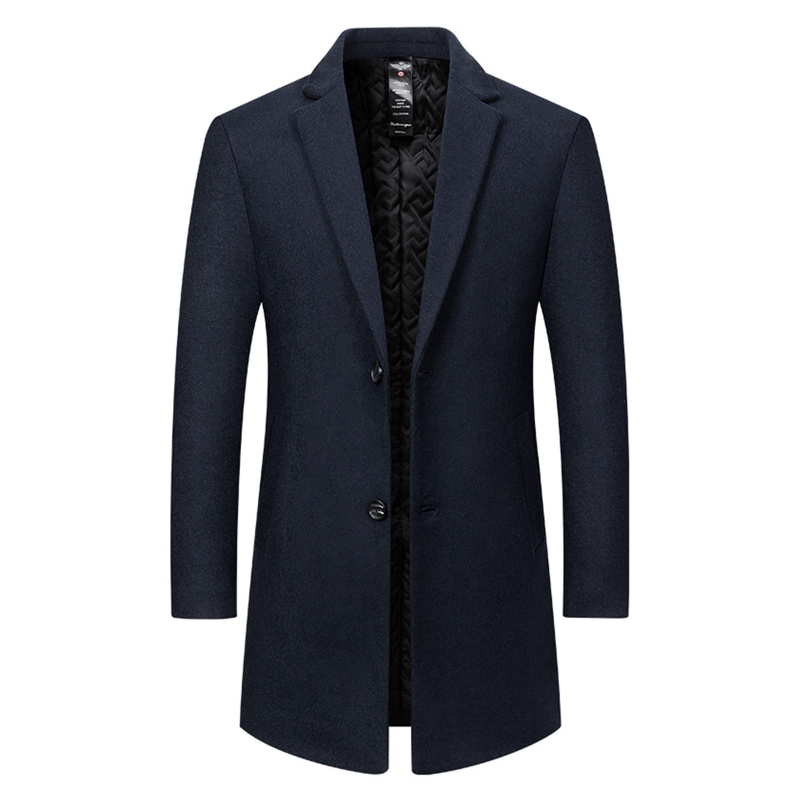 Pejock Men's Business Casual Suit Jacket, Mid-Length Lapel Design with ...