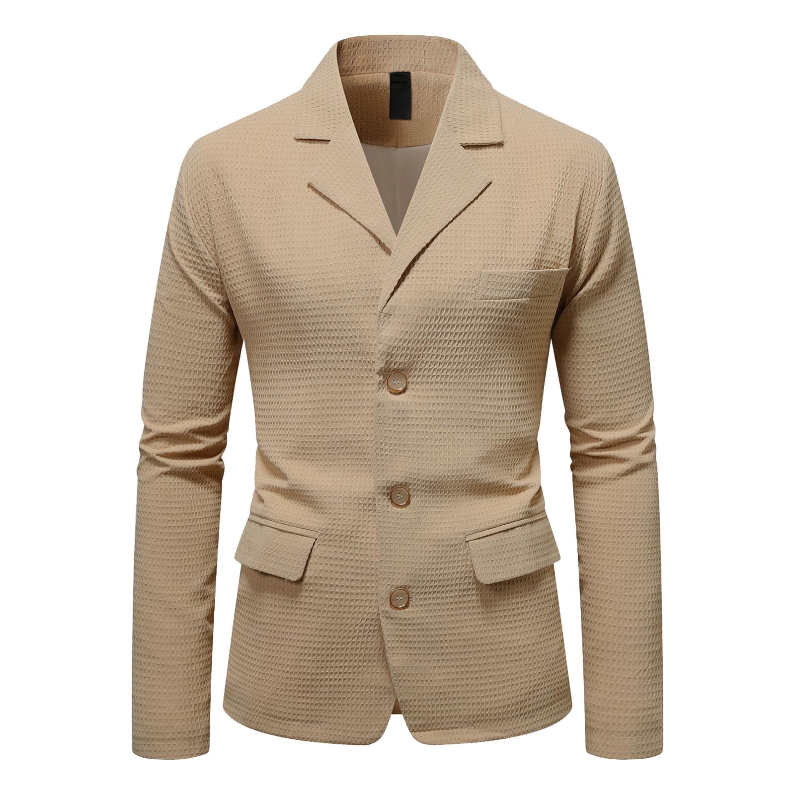 Pejock Mens Blazer Casual Sport Coats Slim Fit Button Down Suit Jacket ...